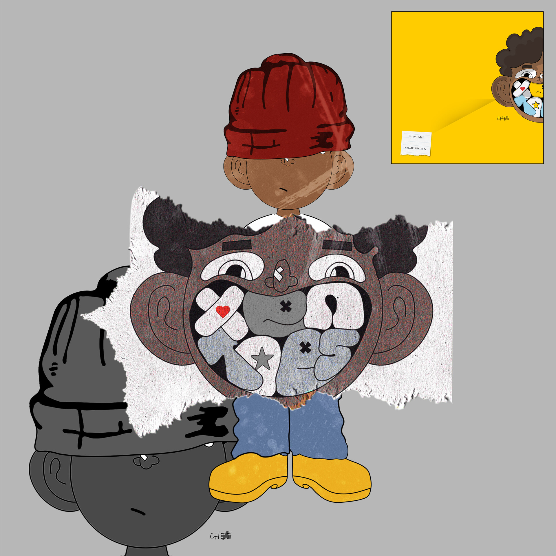 ArtStation - Ten toes character design