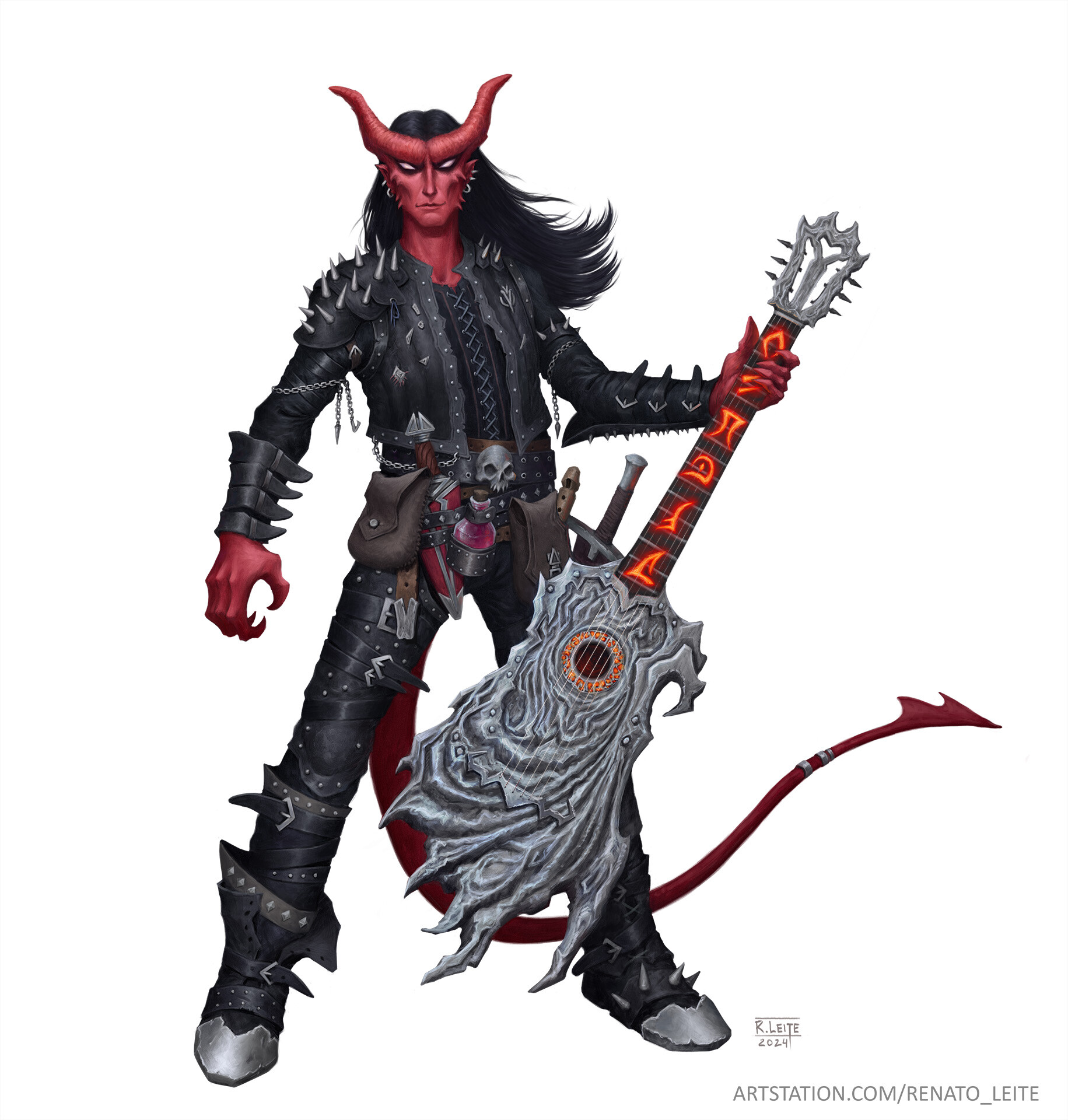 ArtStation - Sandoval, Warlock Bard