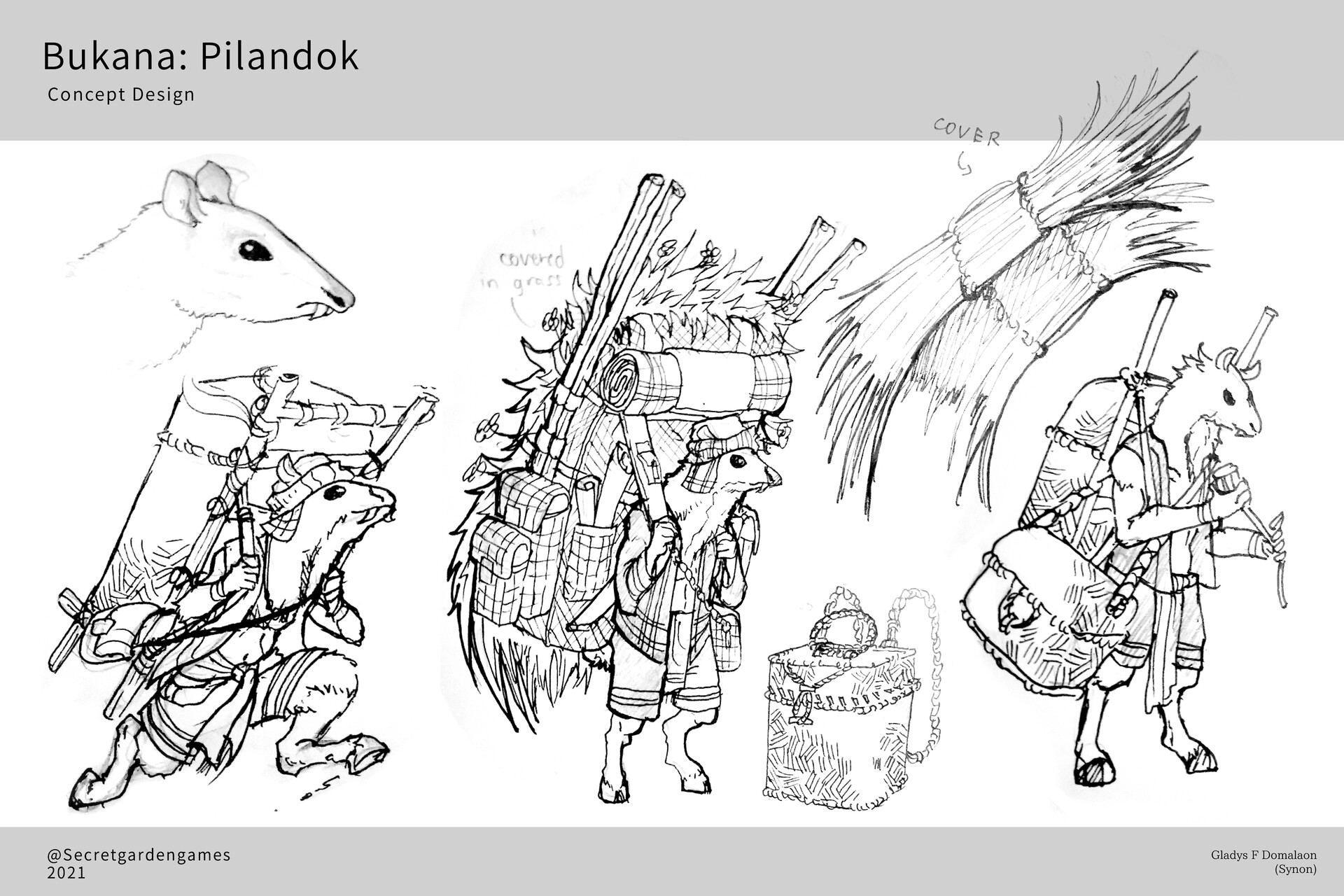 Gladys Domalaon - Bukana: Characters