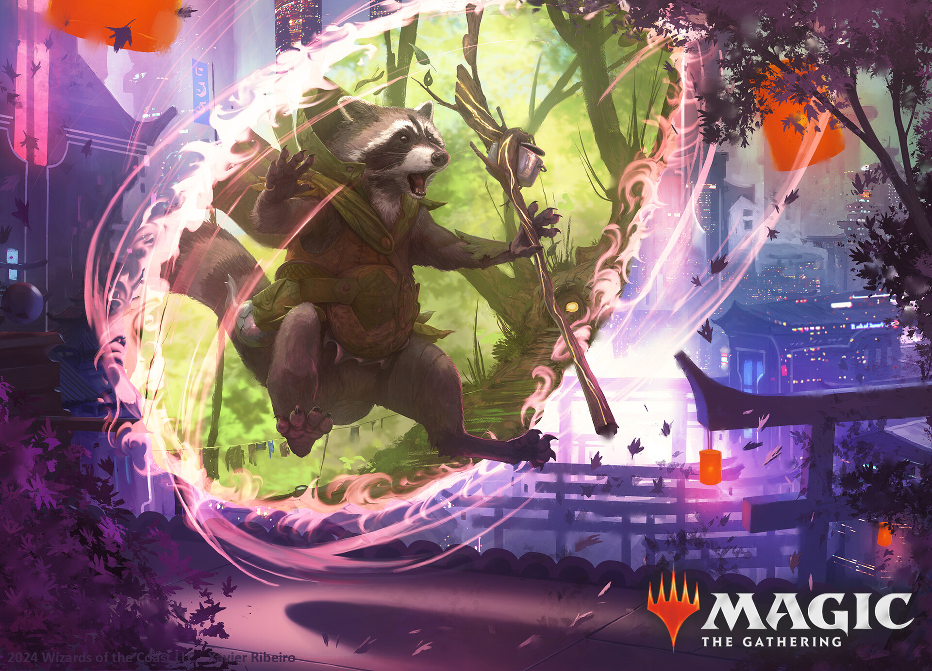 ArtStation - Chaos Warp - MTG - Bloomburrow