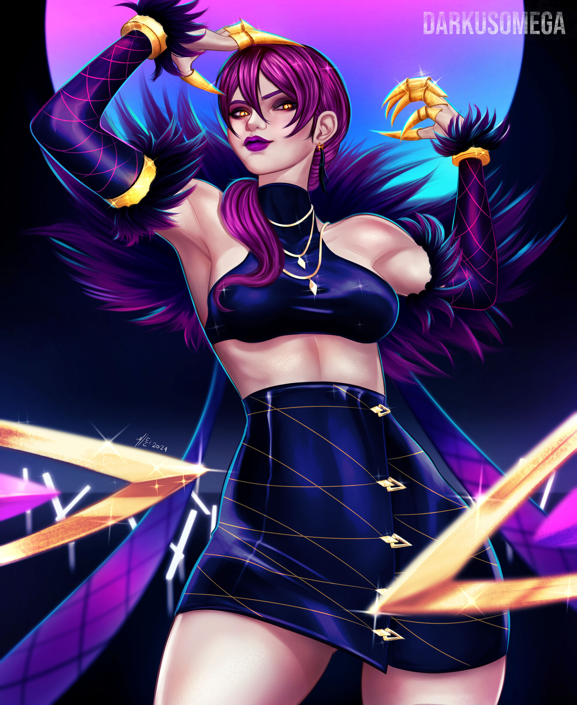 ArtStation - EVELYNN KDA POP STAR