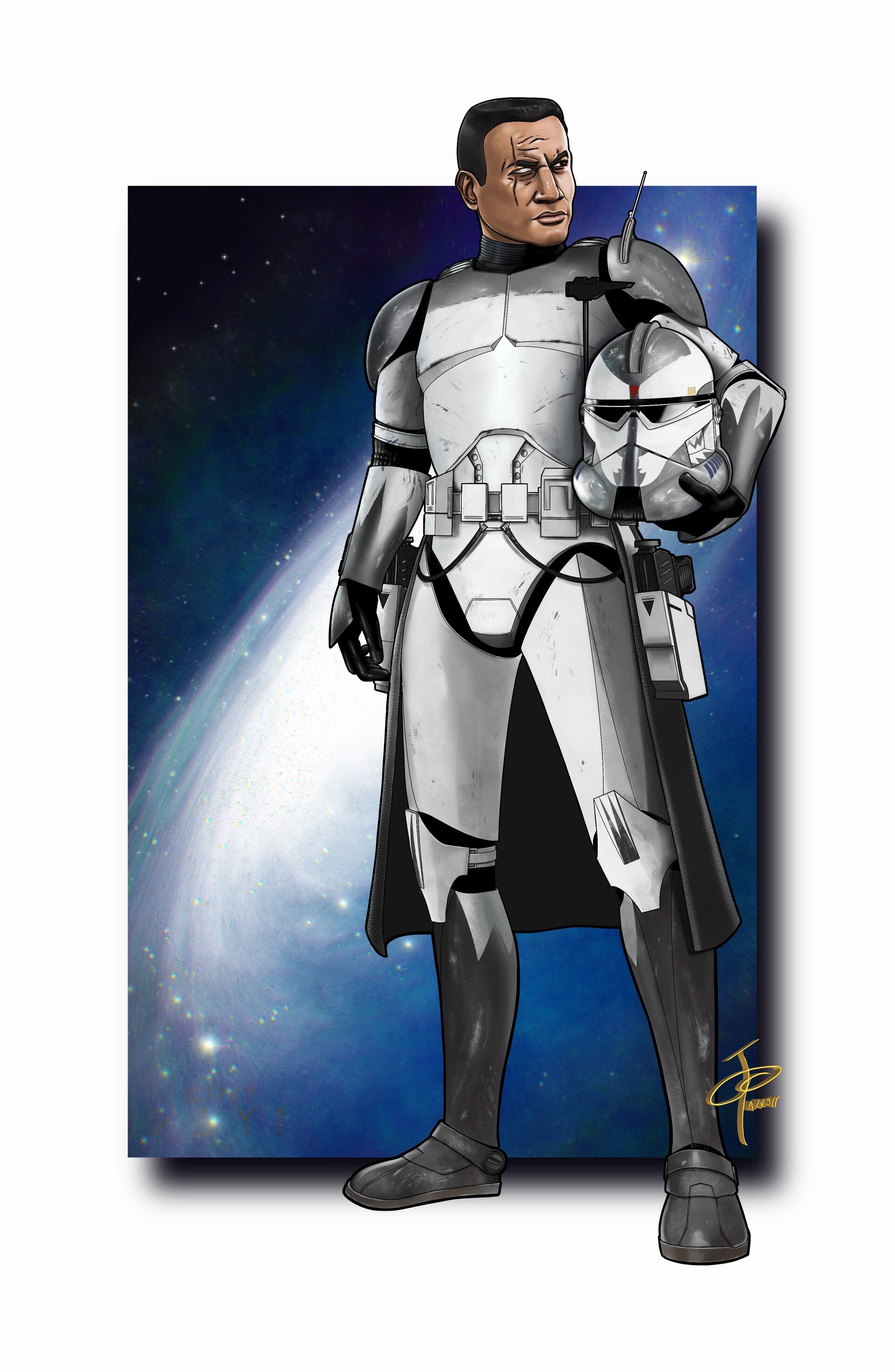ArtStation - Commander Wolffe