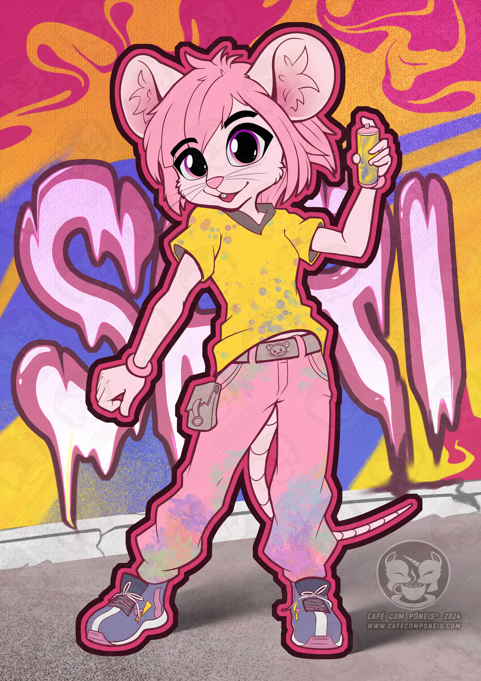 ArtStation - The Pink Rat - Sari