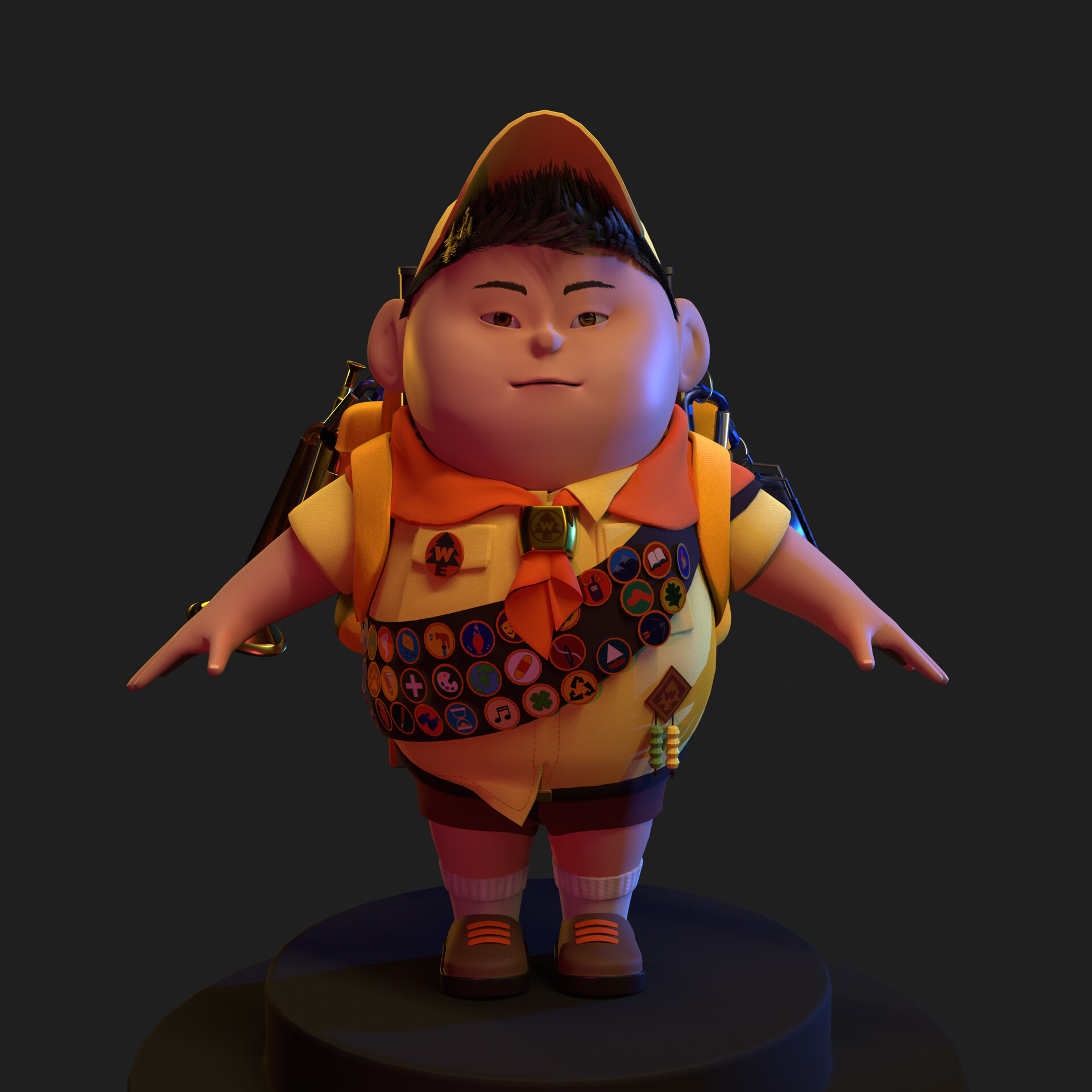 ArtStation - Russell from "UP" movie