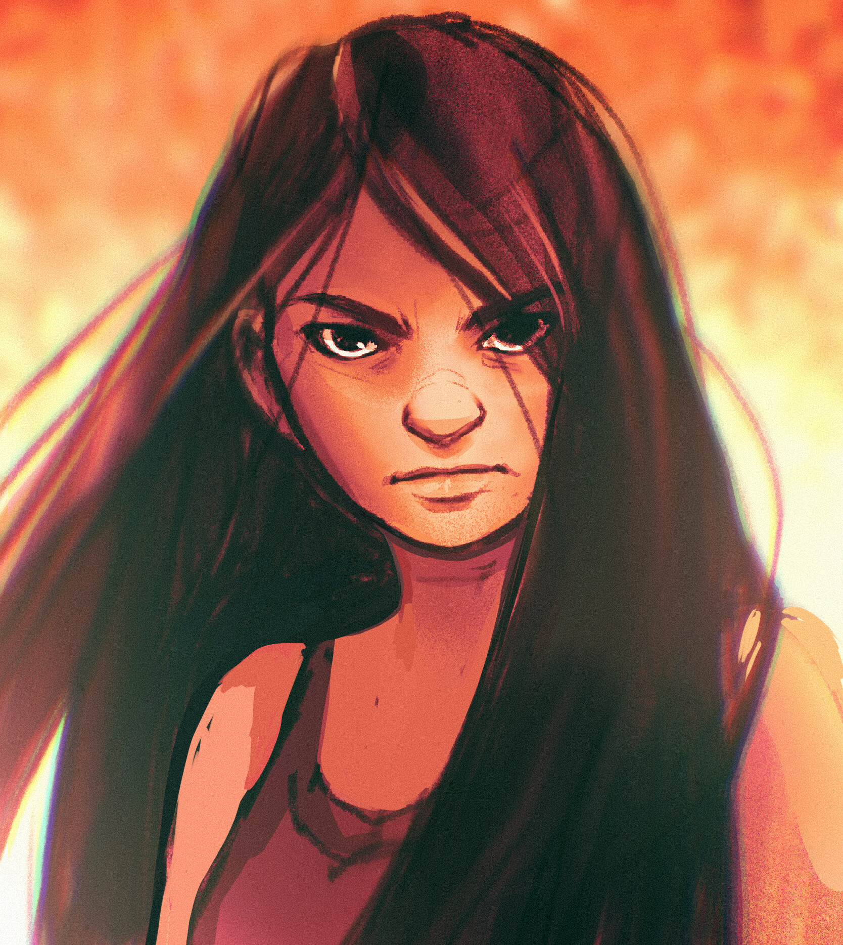 ArtStation - OC headshot