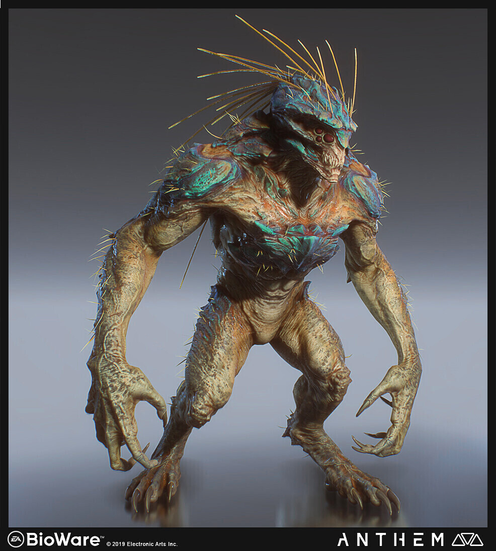 ArtStation - Anthem Brute Creature