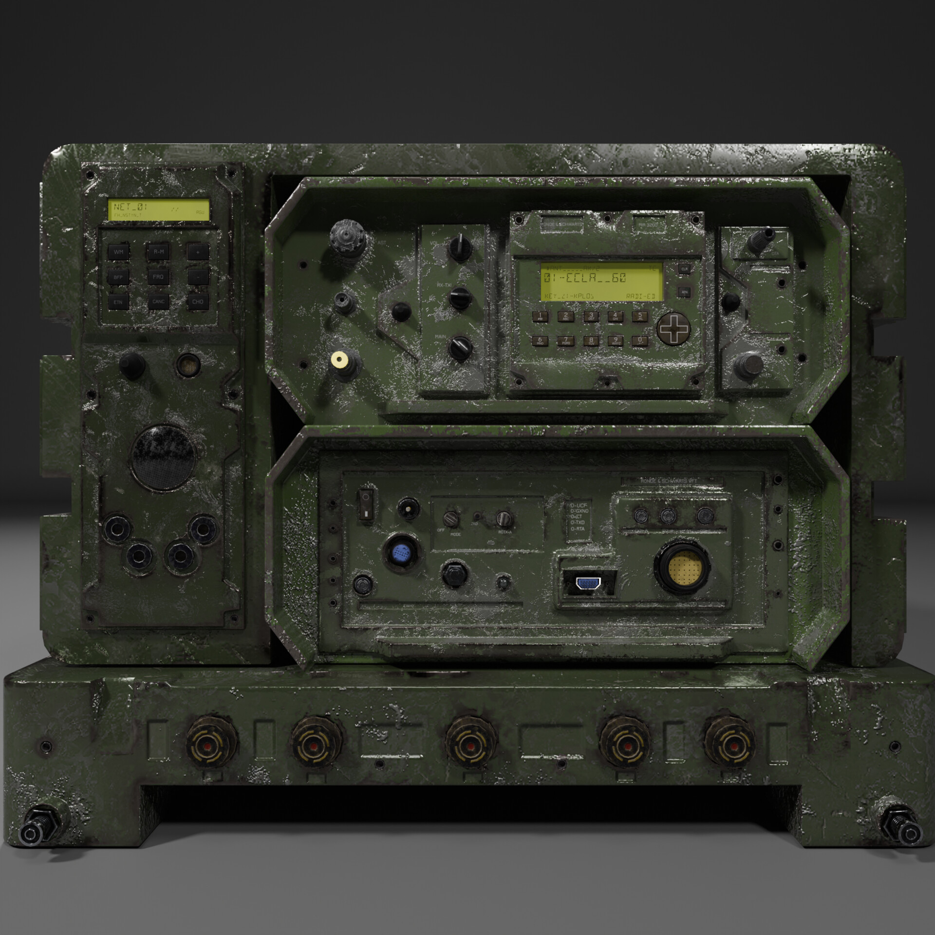 ArtStation - military radio