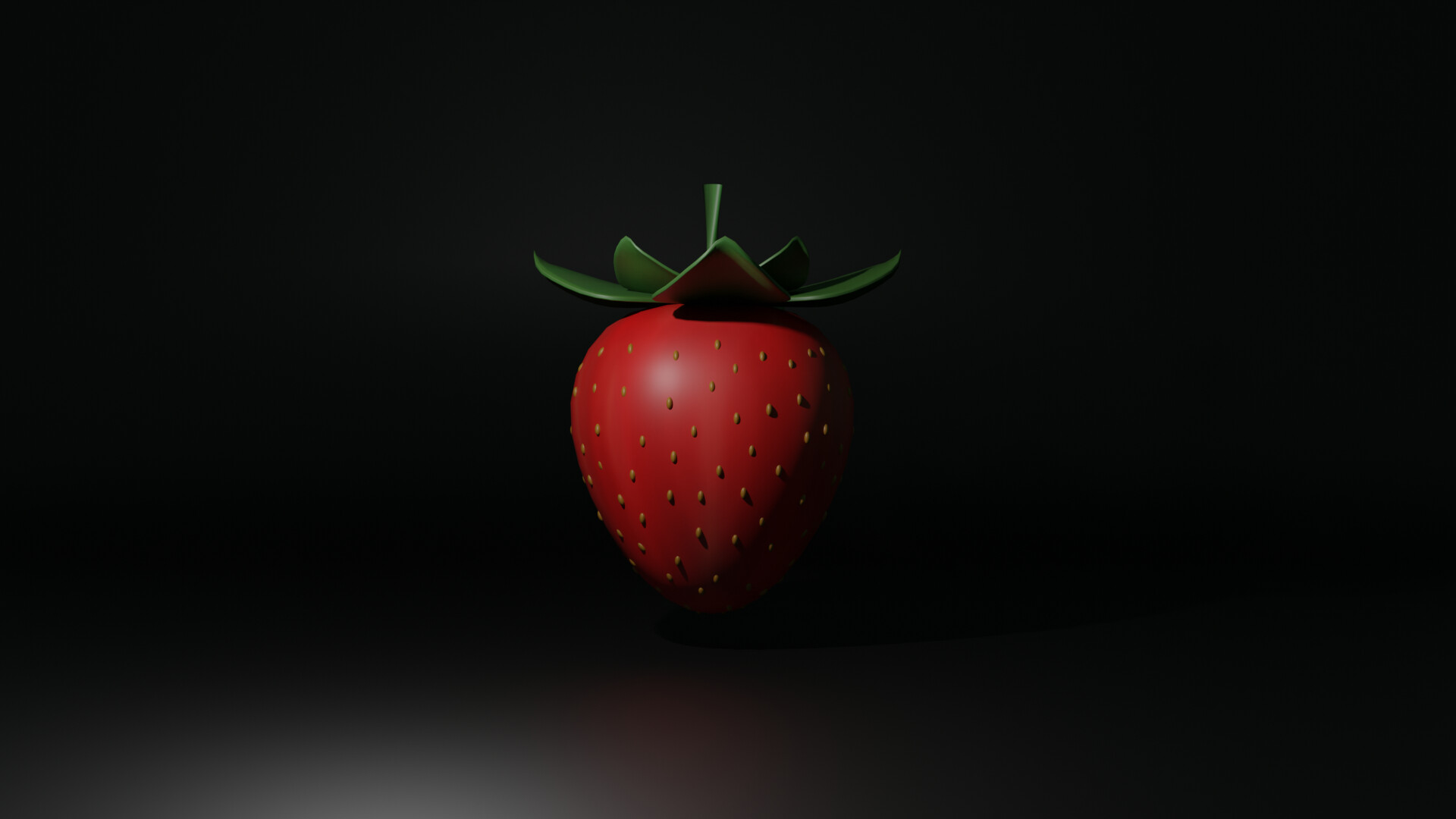 ArtStation - Strawberry in 3D Blender