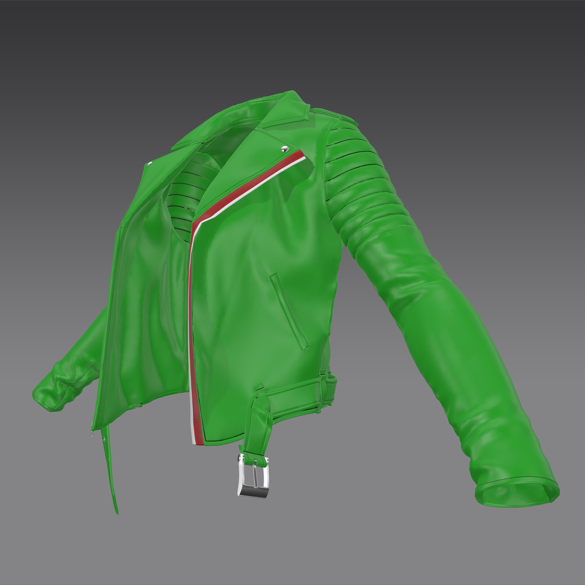 ArtStation - Female Biker Jacket