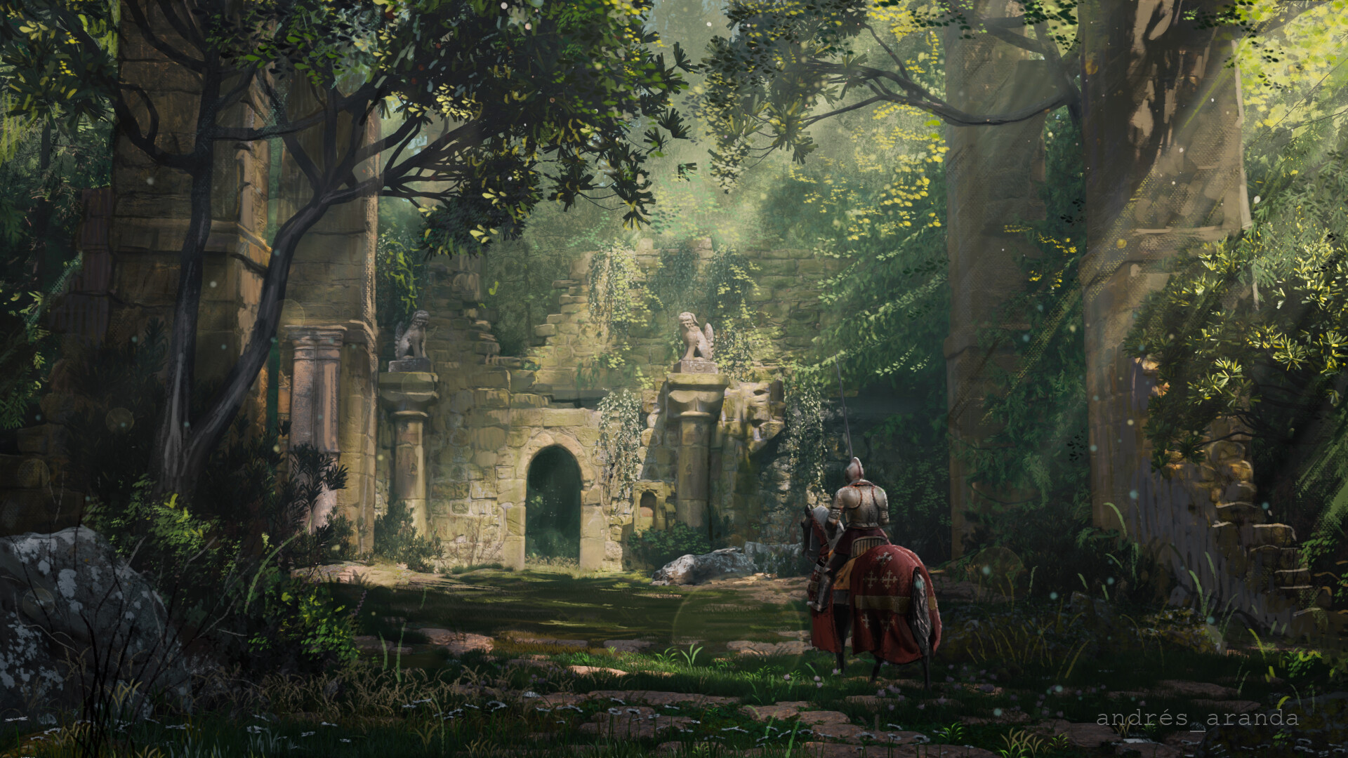 ArtStation - Practice_The entrance