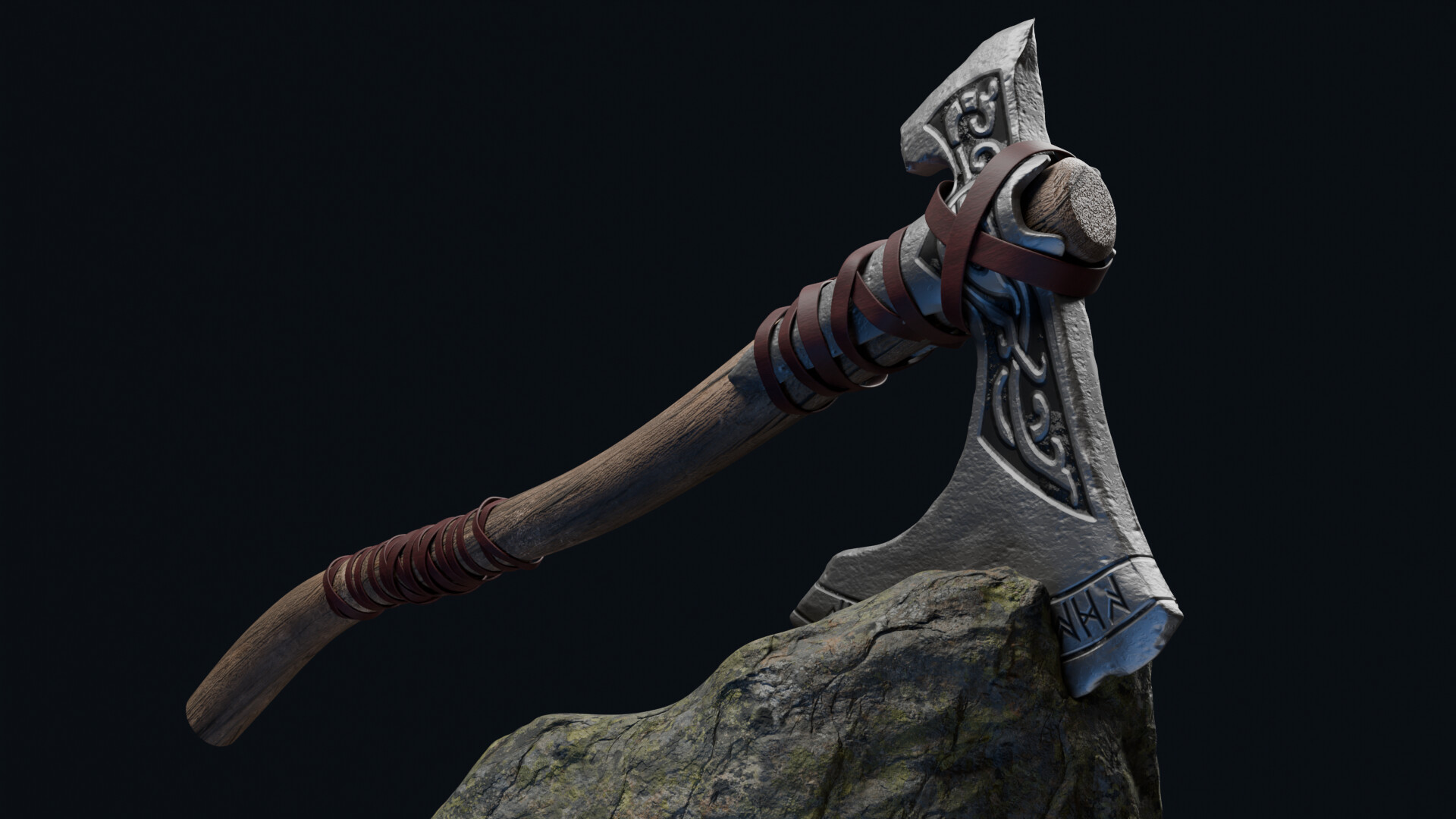 ArtStation - Viking Axe