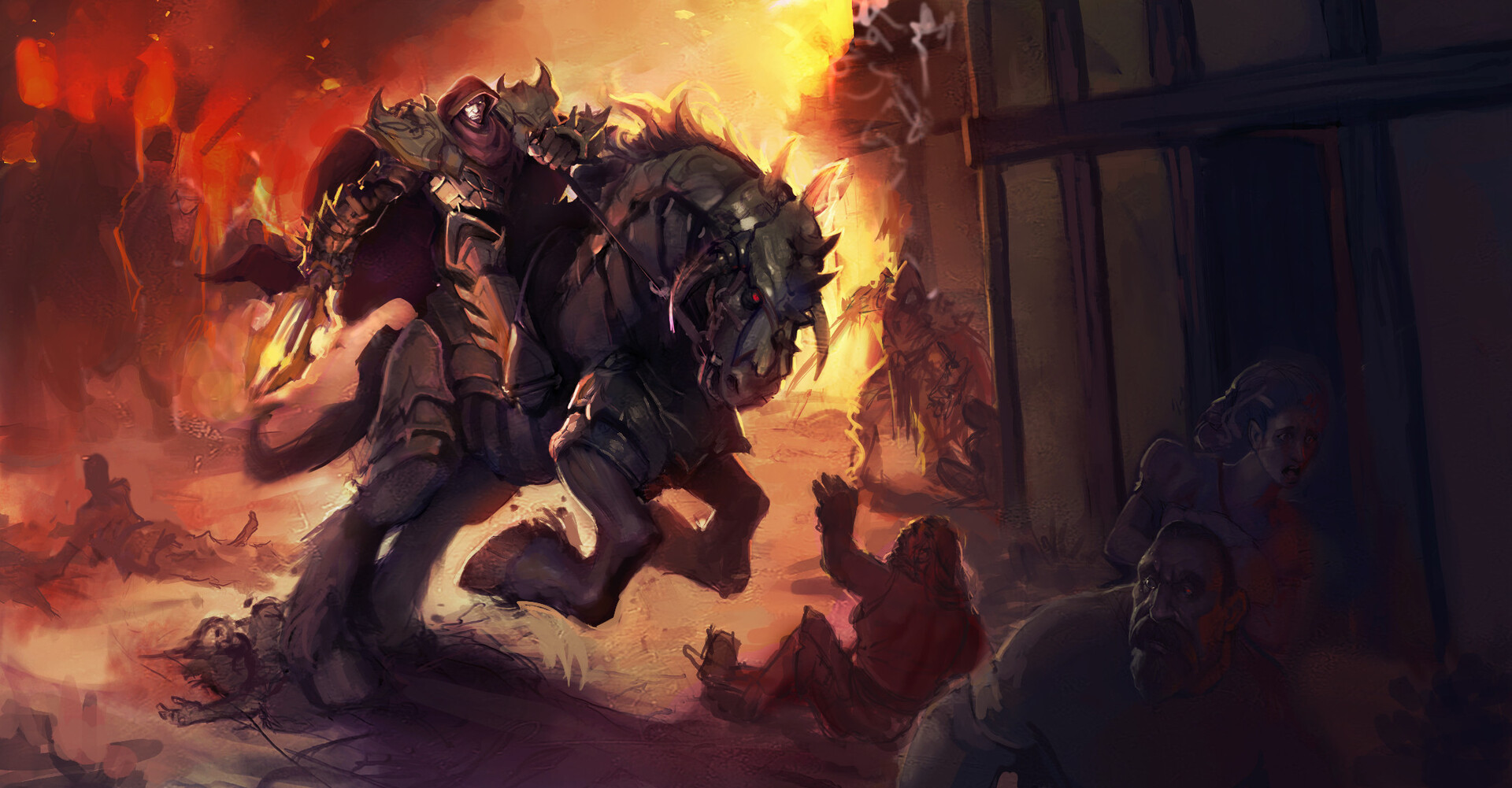 Matthew McKeown - Unfinished WarCraft Art 2016-2018 (Personal Work)