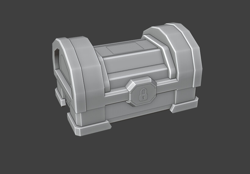 ArtStation - Treasure chest/lootbox