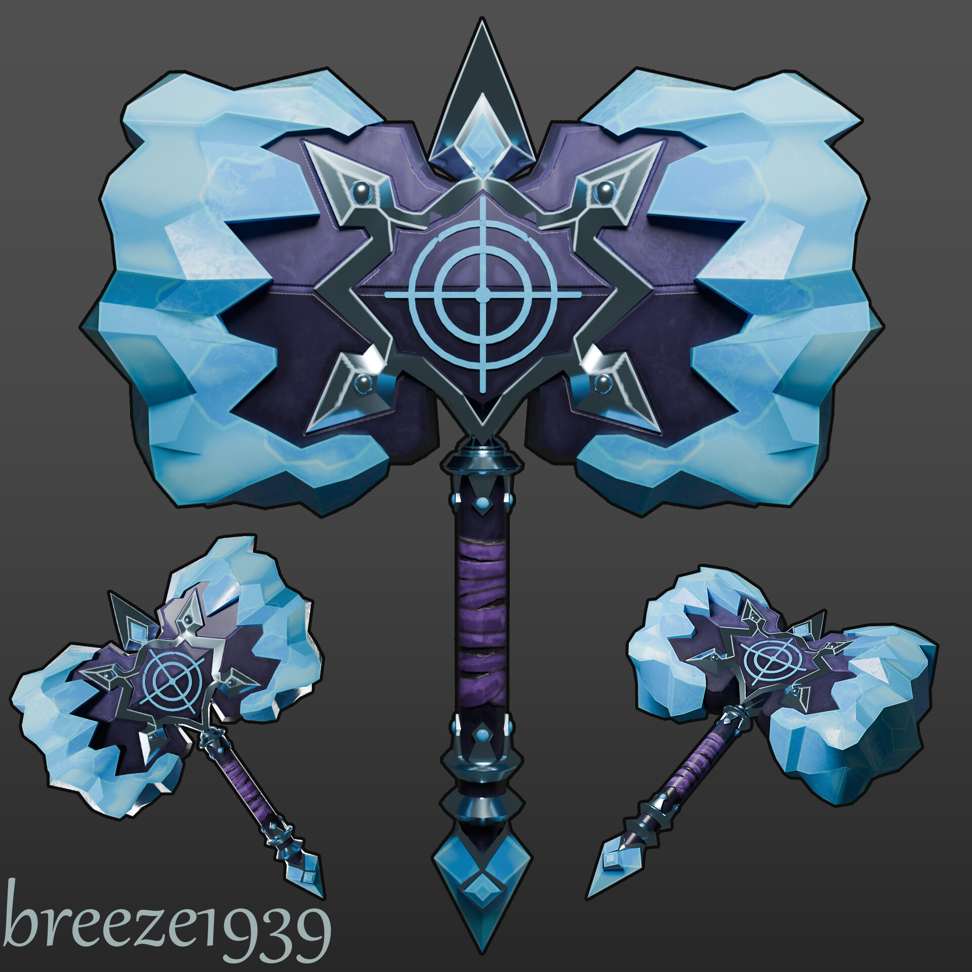 ArtStation - Ice Hammer