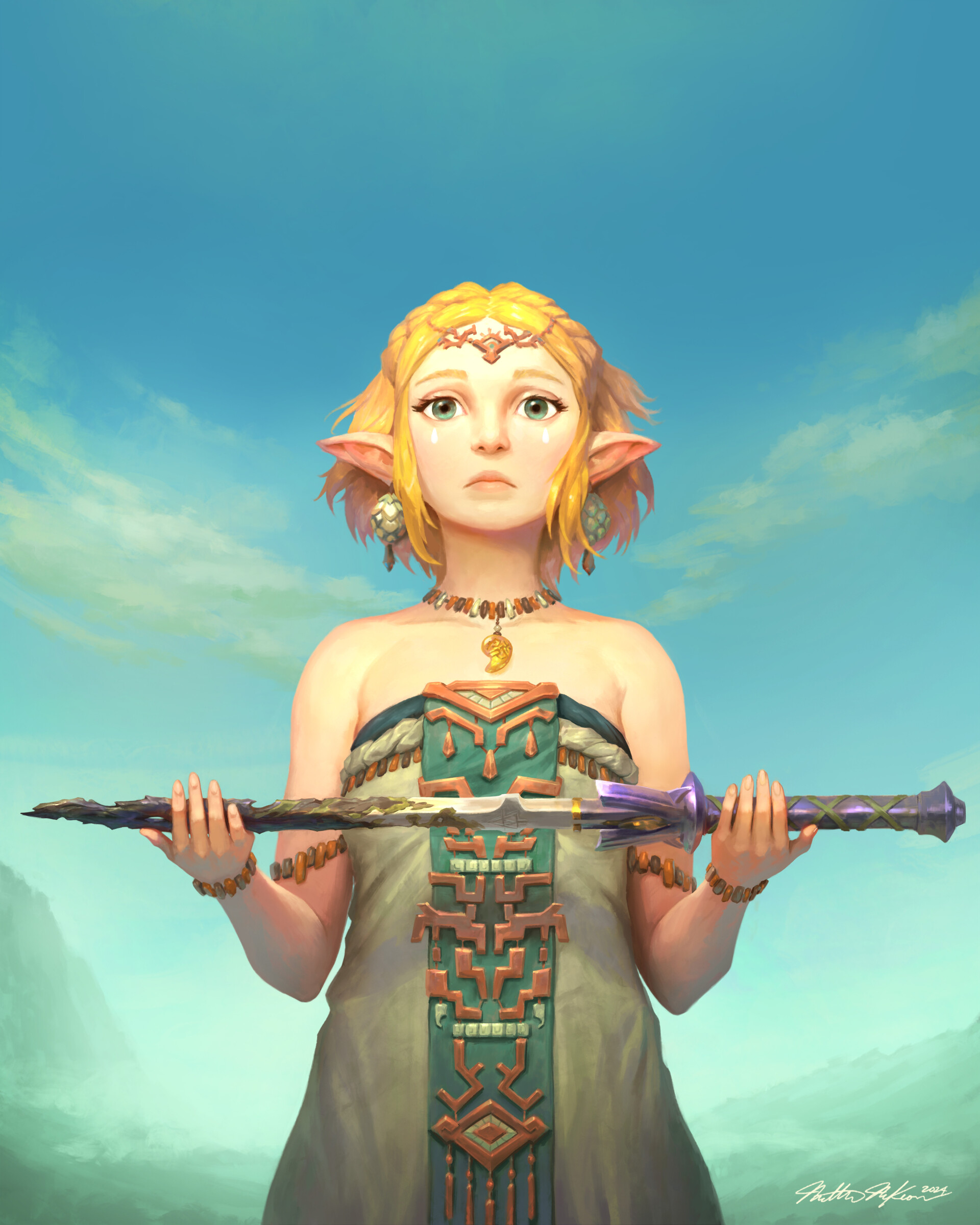 ArtStation - Princess Zelda
