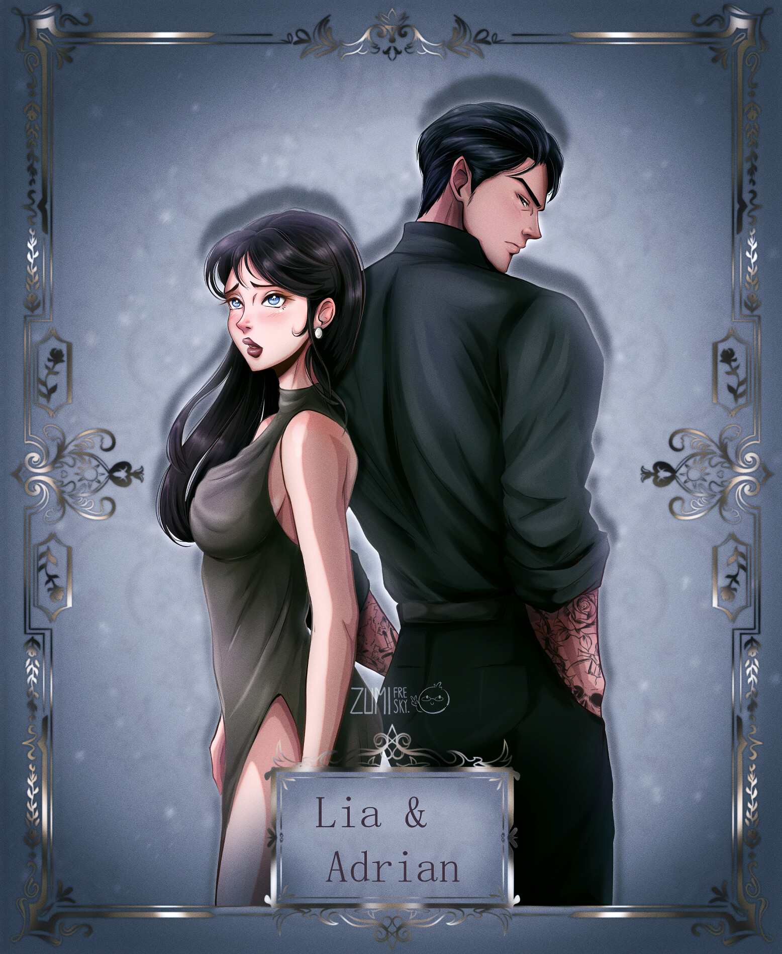 ArtStation - Lia Morelli & Adrian Volkov || Rina Kent FanArt