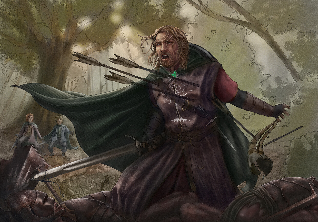 boromir arrows