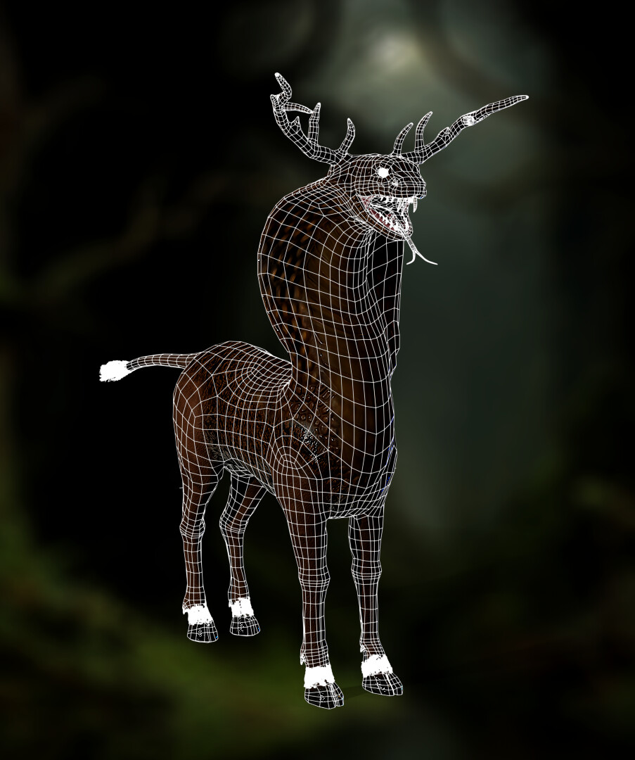 Robert Rea 3D Character Artist - Questing Beast