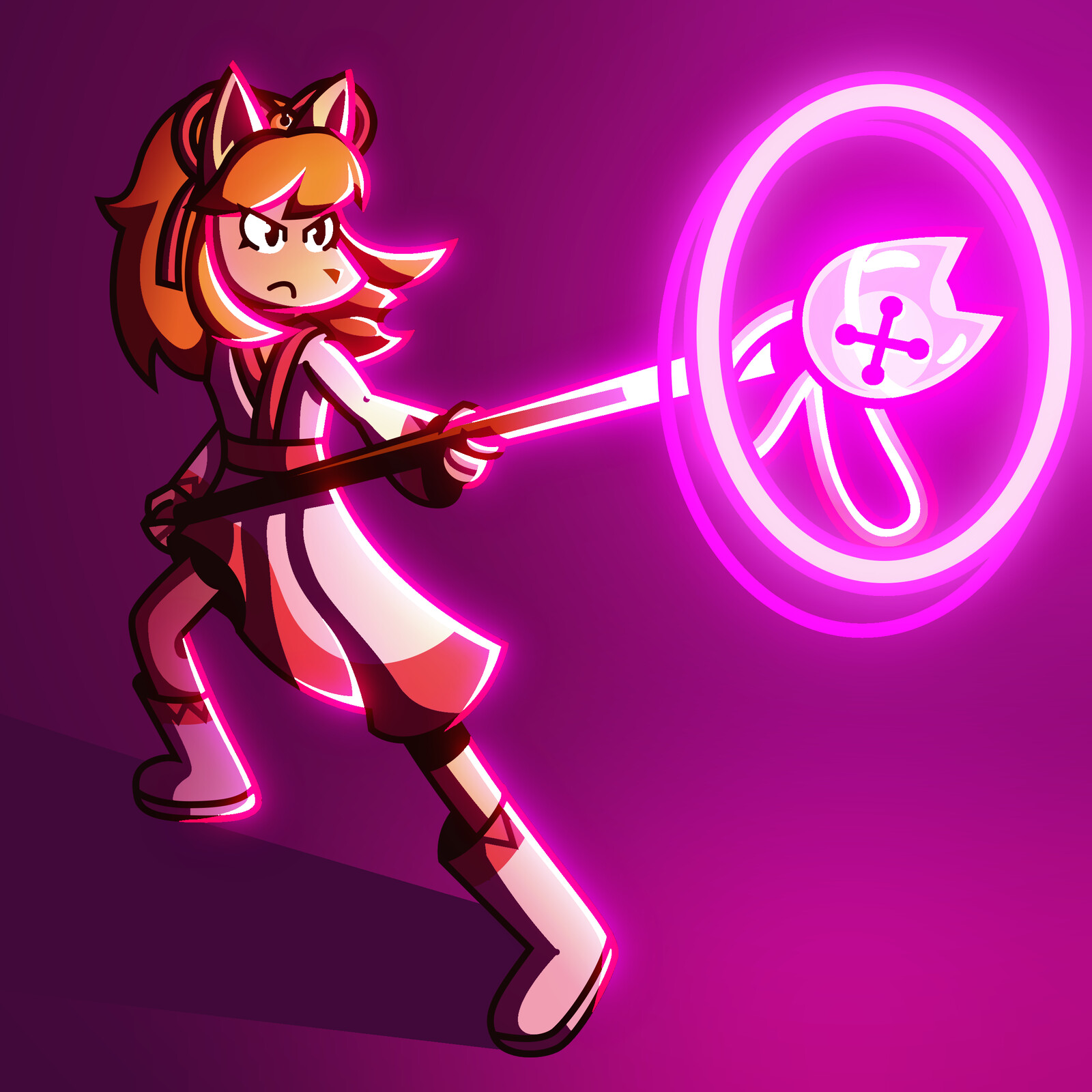 Ashley Lewis-Lopez - [Undertale Yellow] Ceroba Ketsukane