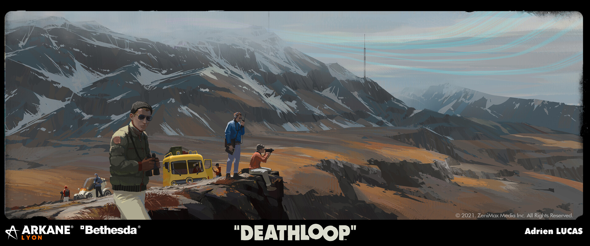 ArtStation - Arkane Studios "Deathloop" Artbook #1