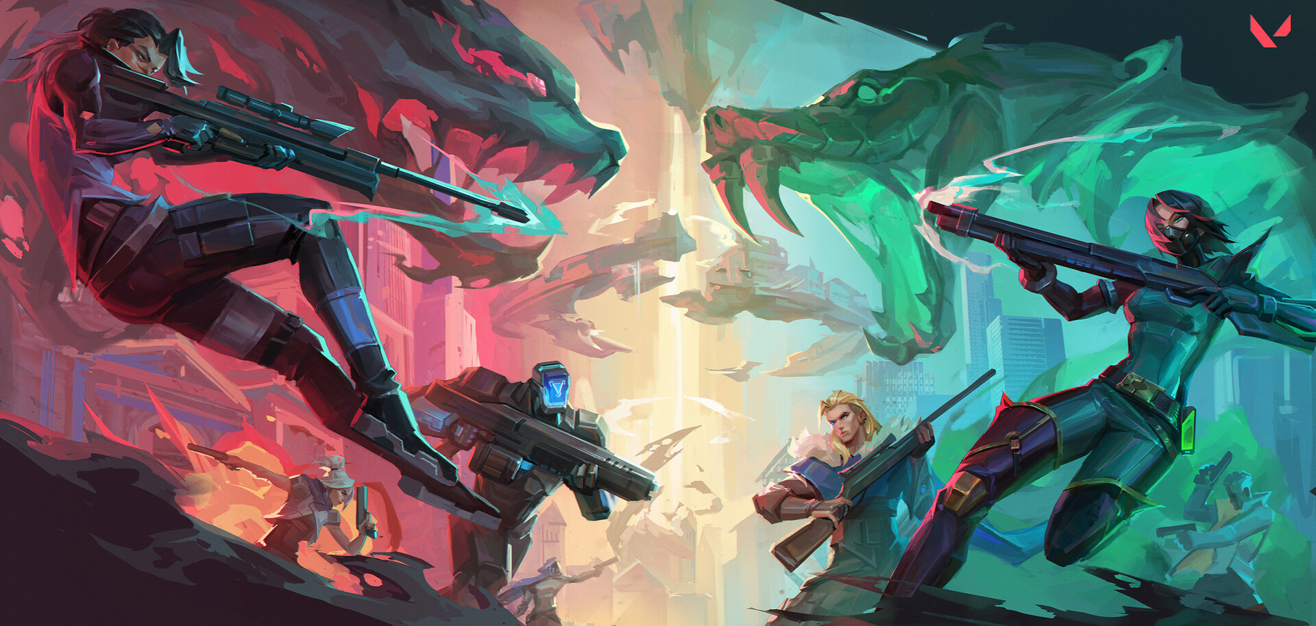 ArtStation - VALORANT [FanArt] Battle