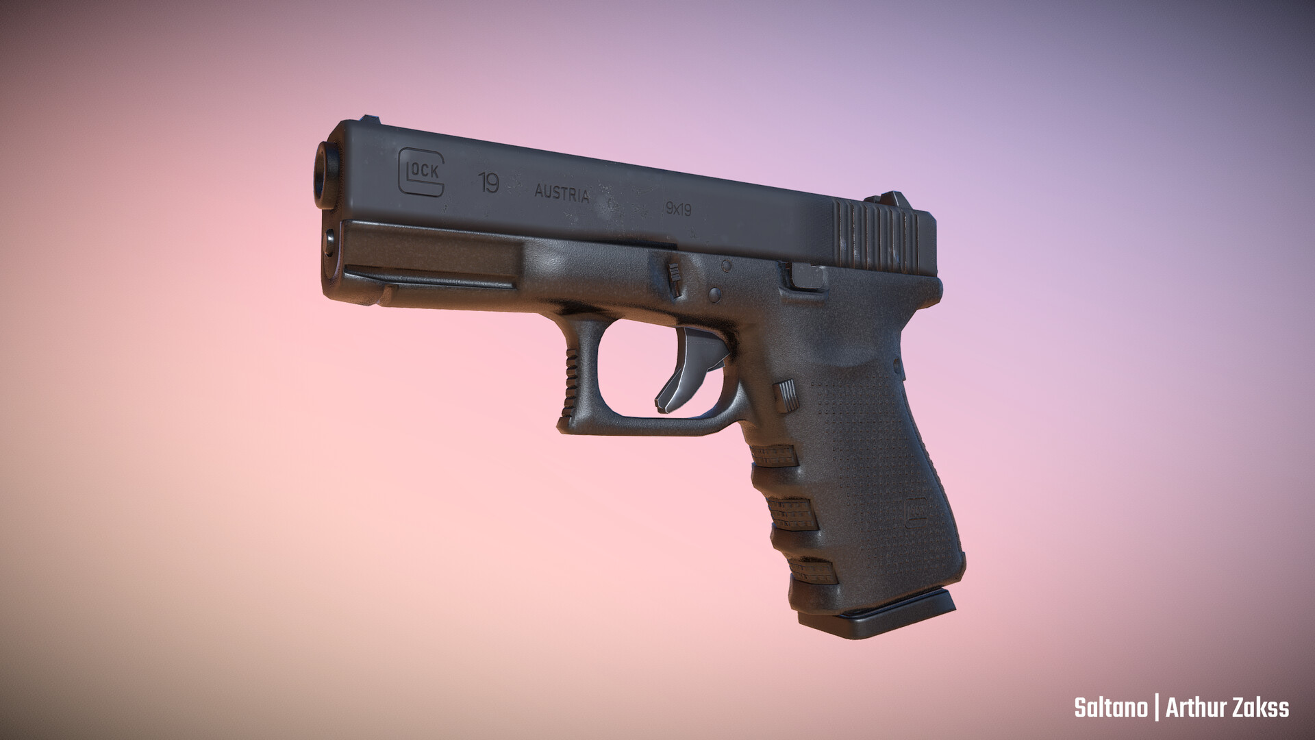 ArtStation - Glock G19