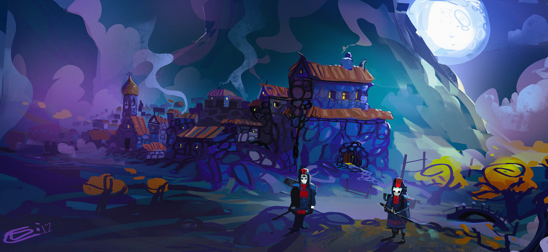 ArtStation - 2017_PW: Speedpaints #4