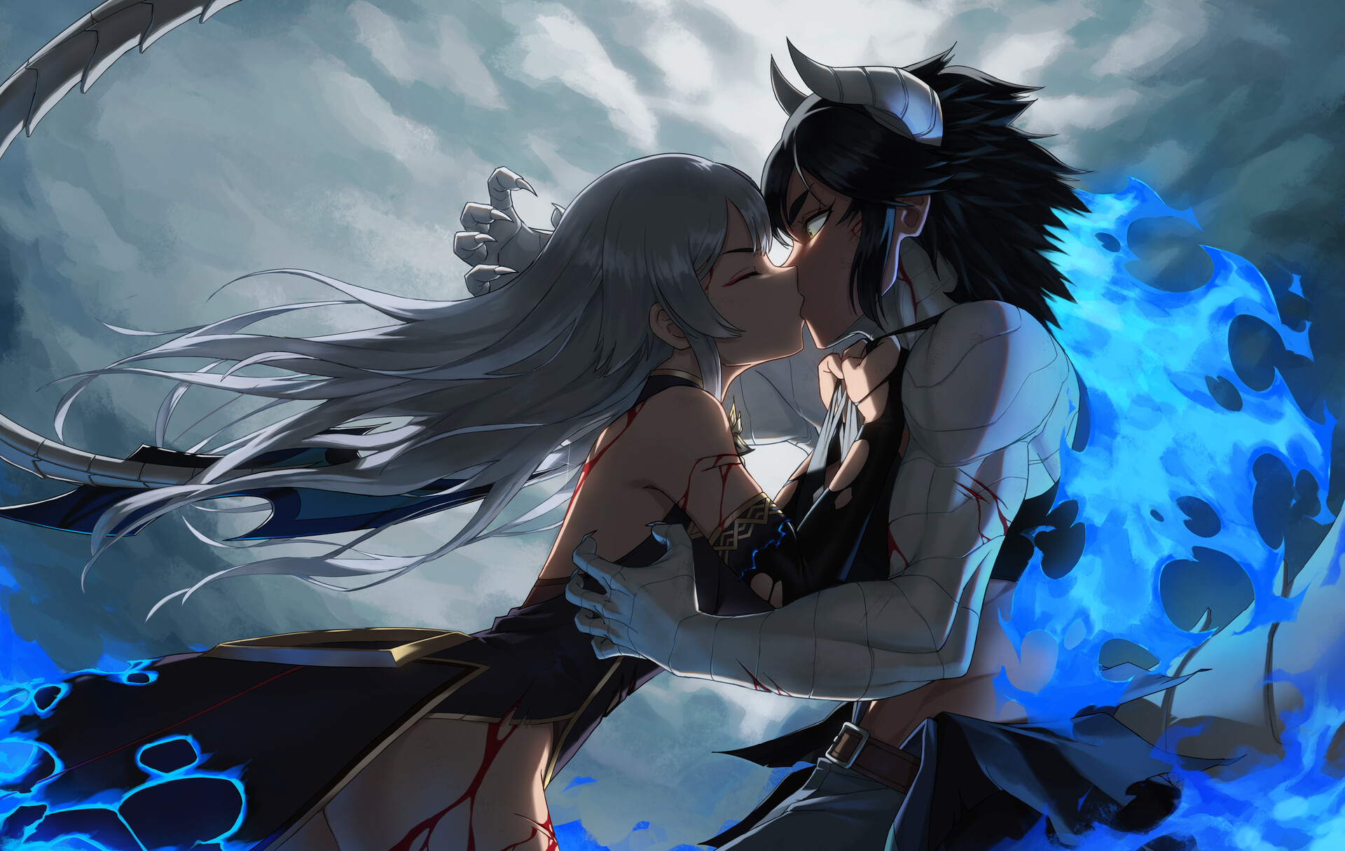 ArtStation - Reya and Vyral - Heat of the Moment (Commission)