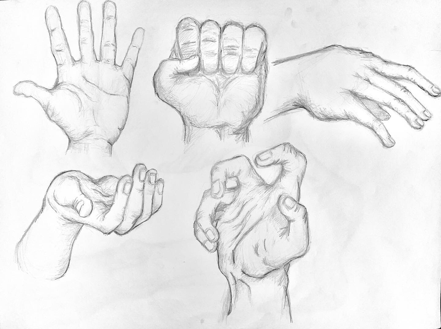 ArtStation - Hand Posing Practice (2023)