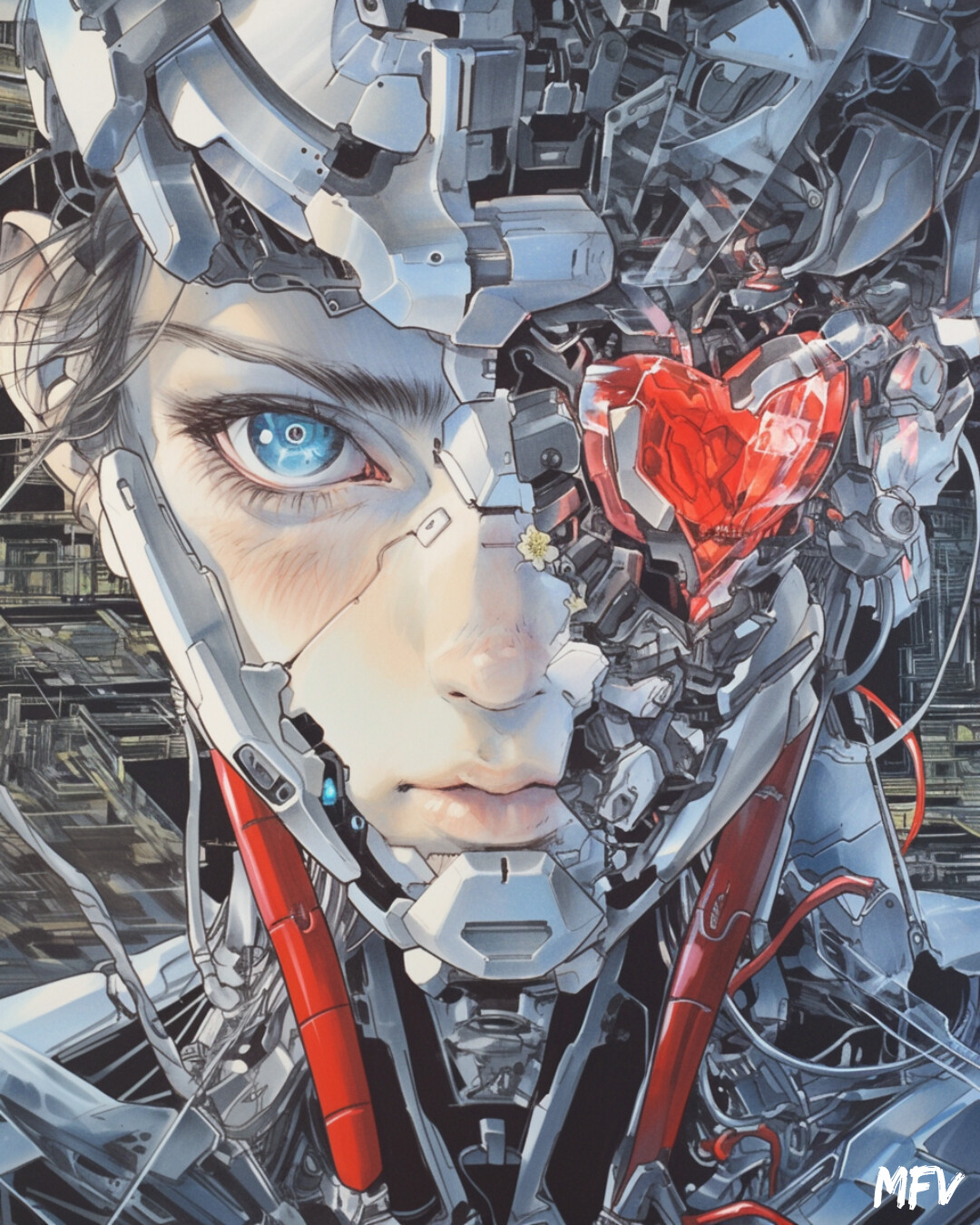 ArtStation - Cybernetic Heartbeat