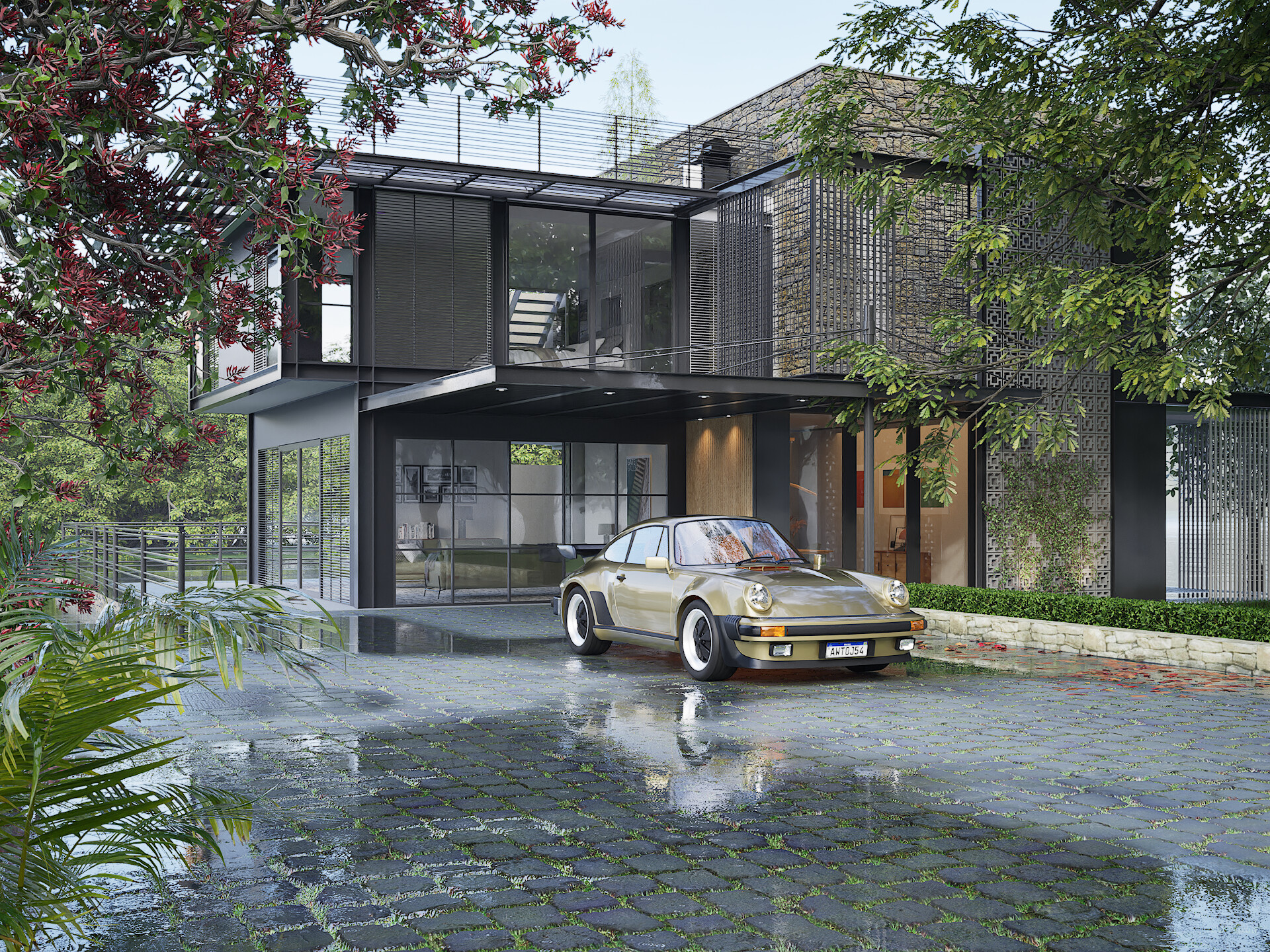 ArtStation - House in the country