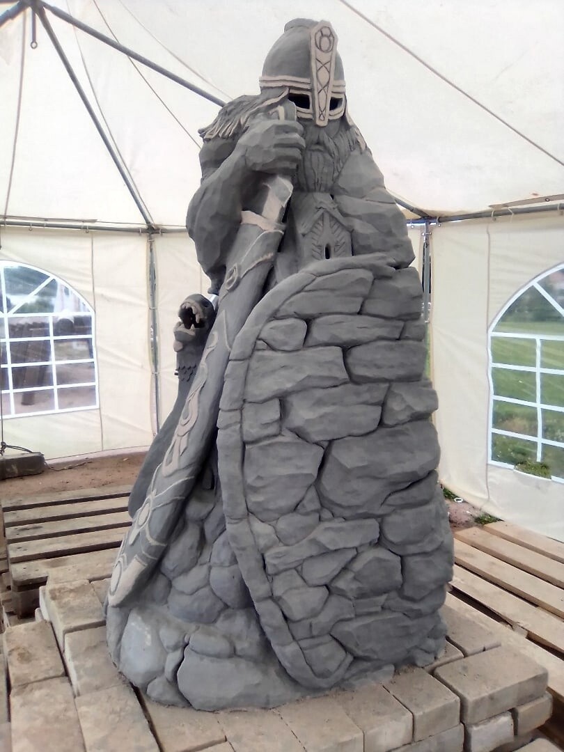 ArtStation - Guarding Viking