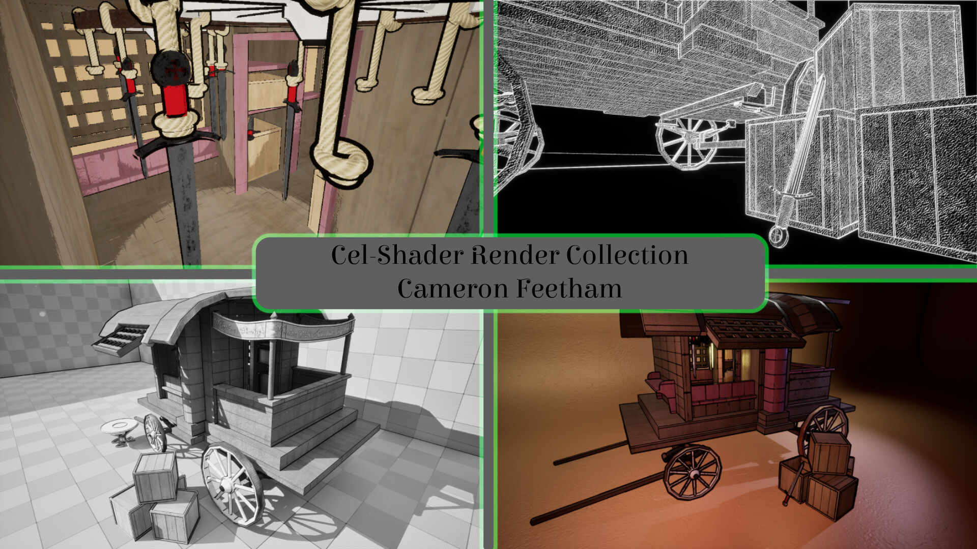 ArtStation - Multiple Art Styles Project: 4 [Cel-Shaded]