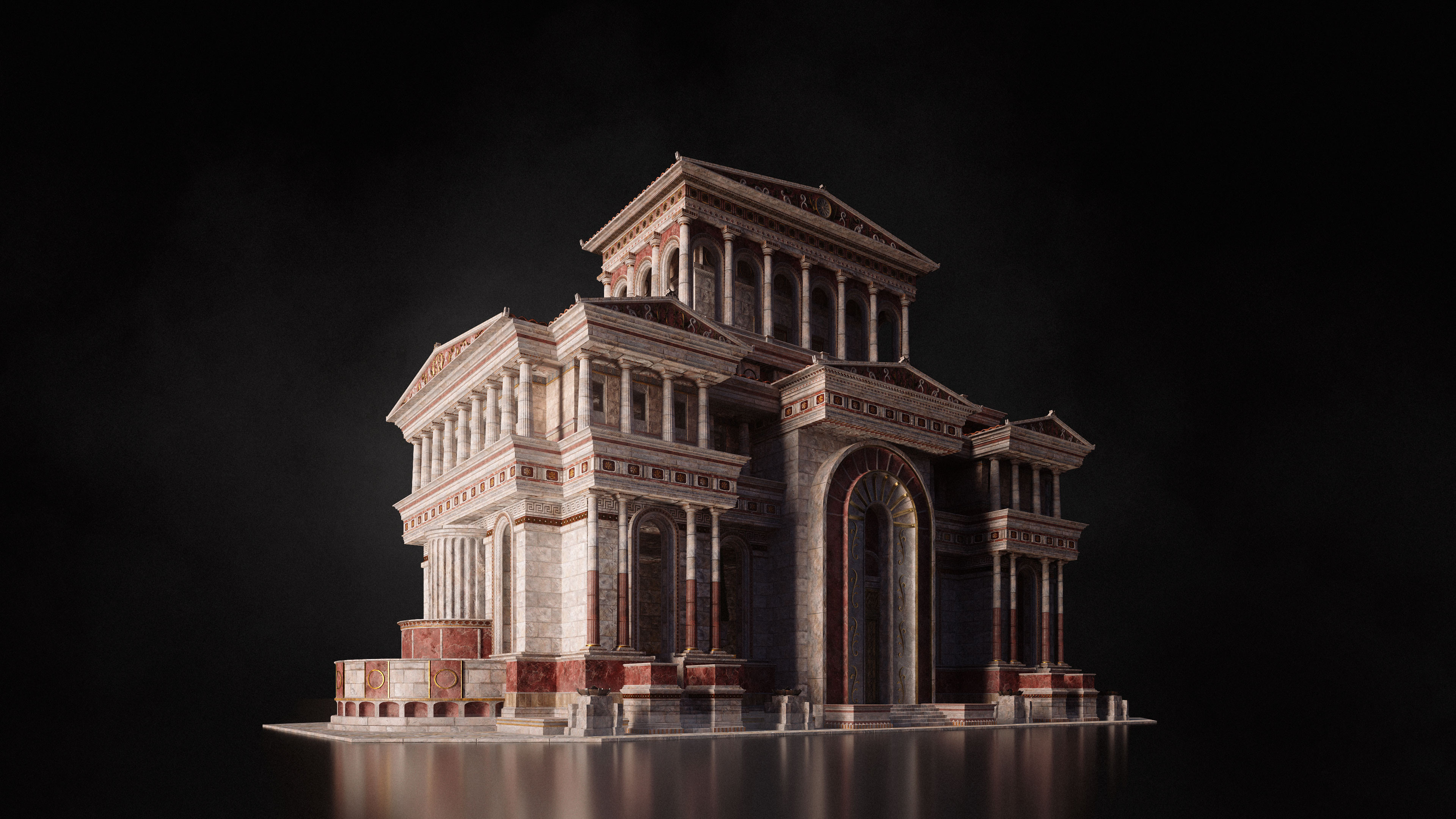 KitBash3D - "Atlantis" - 3D Models and Materials Kit