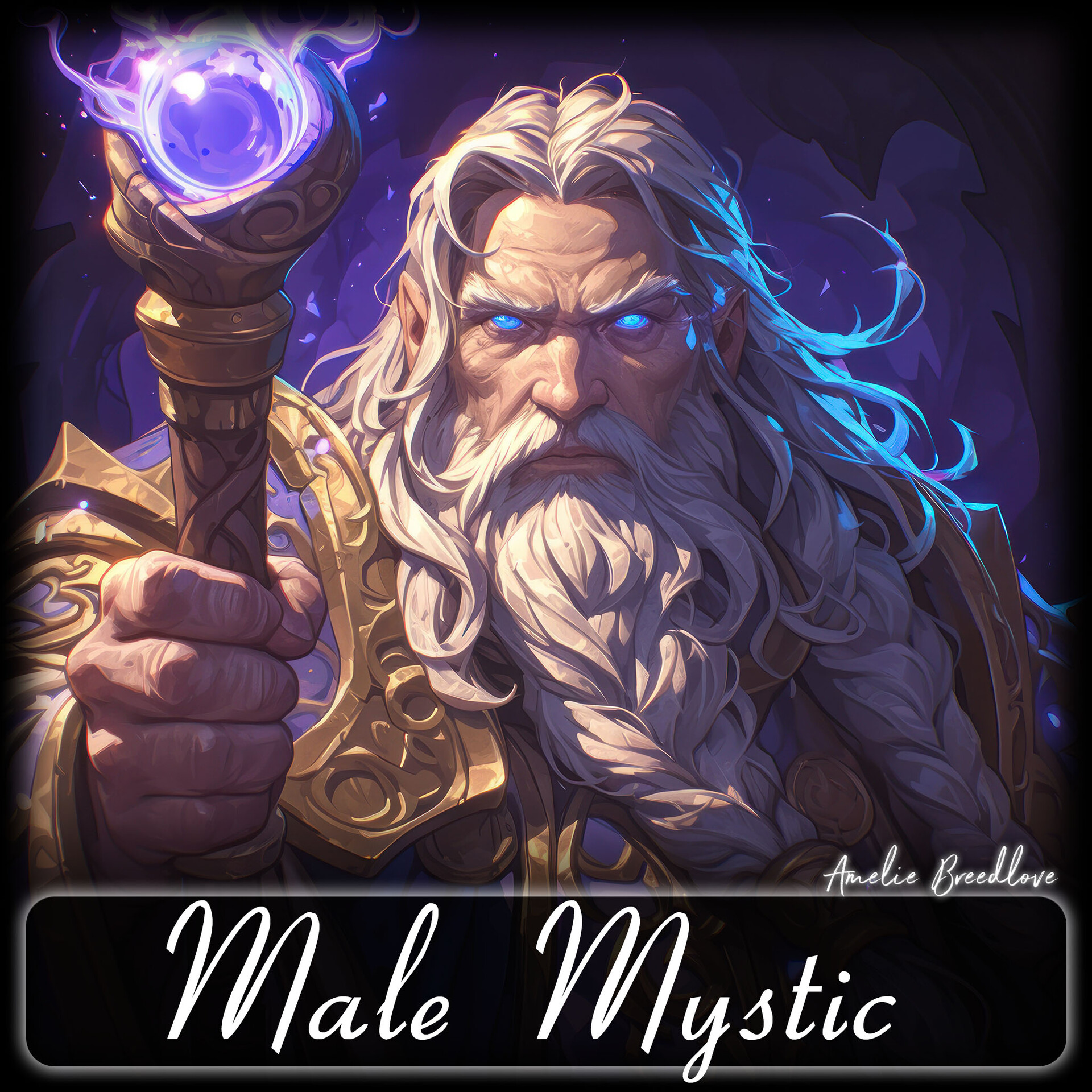 ArtStation - 400 Male Mystic Reference Pack | 4K | v.112
