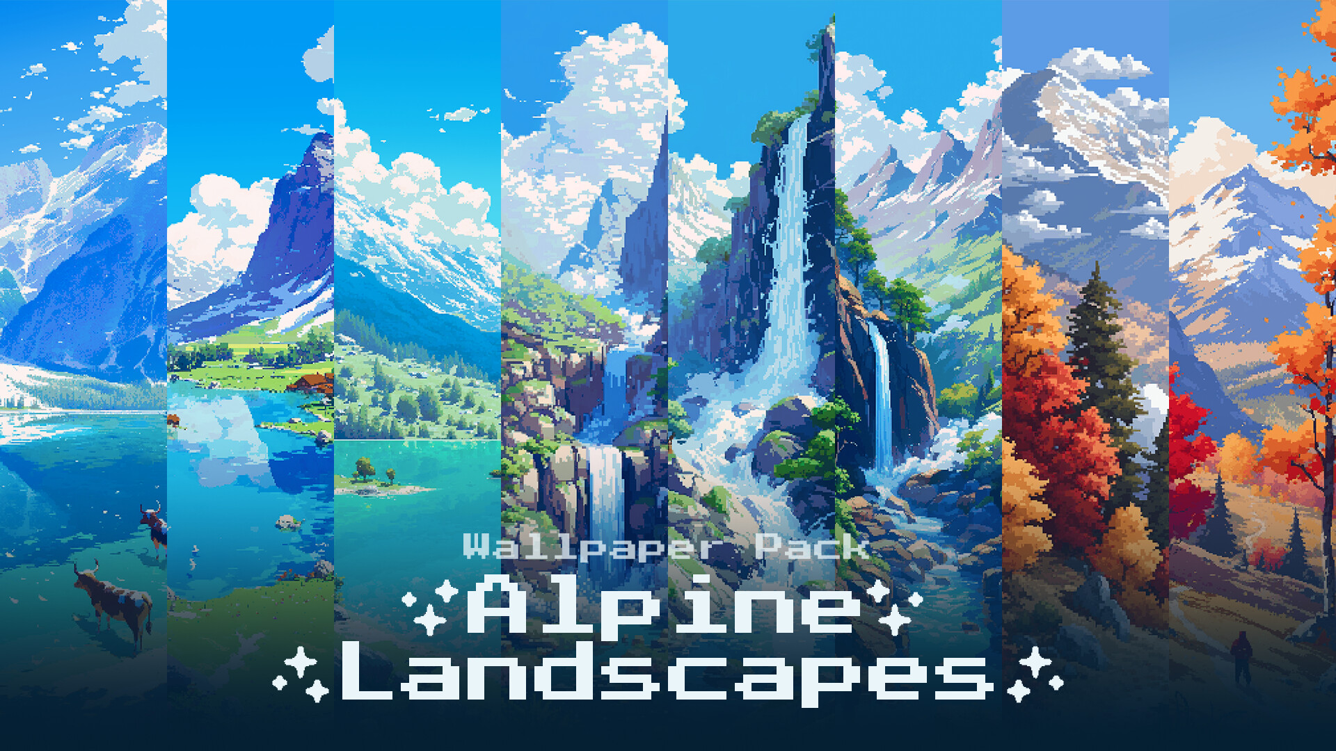 ArtStation - Alpine Landscapes - Wallpaper Pack