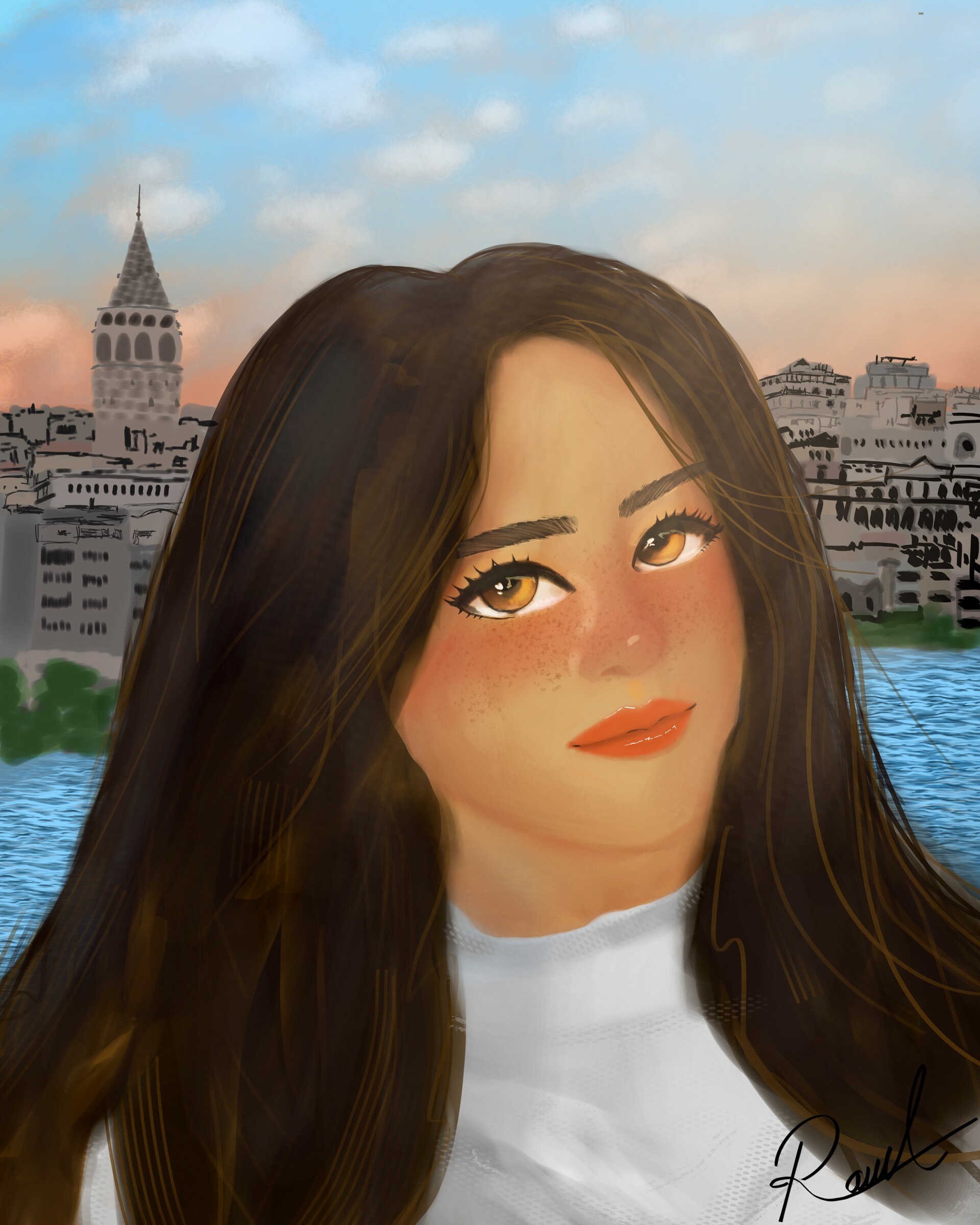 ArtStation - Realistic cartoon(juicy and cute)