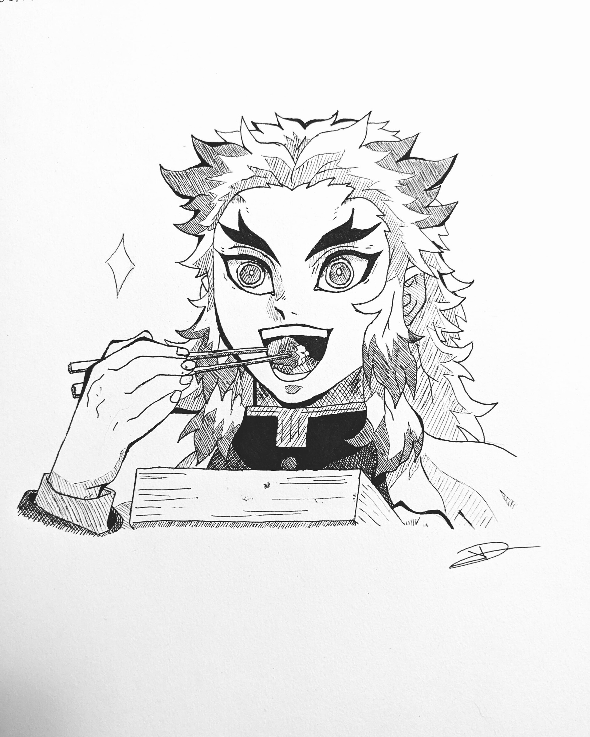 ArtStation - Kyojuro Rengoku, Flame Hashira