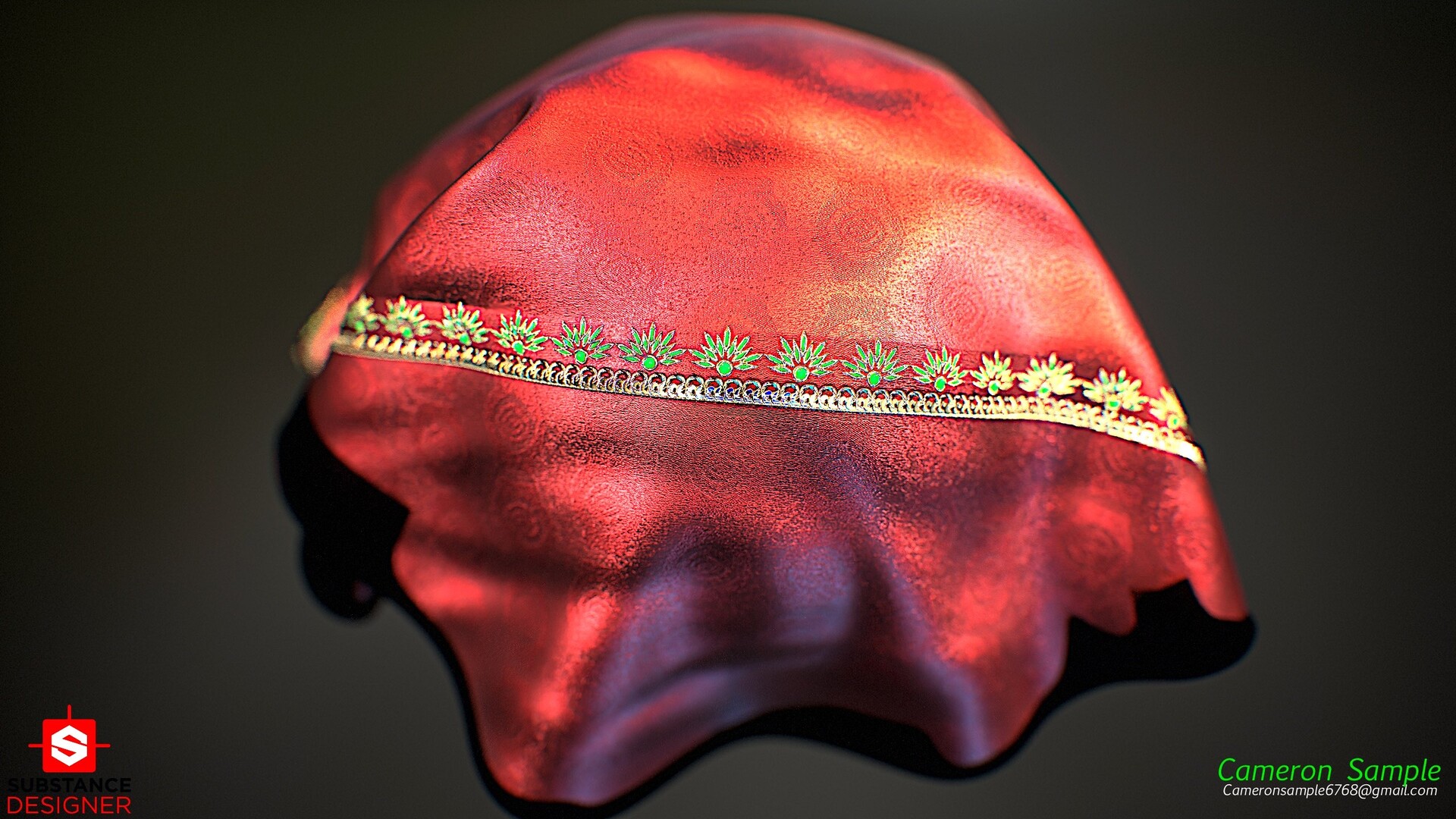 ArtStation - Ornate Fabric