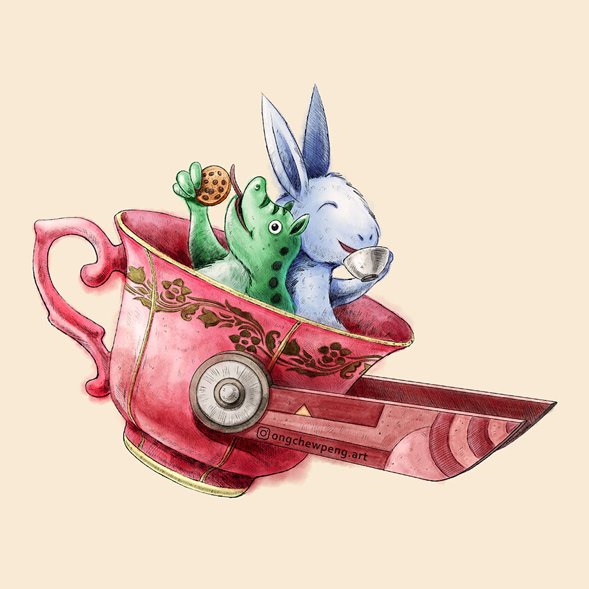 ArtStation - FLYING CUP