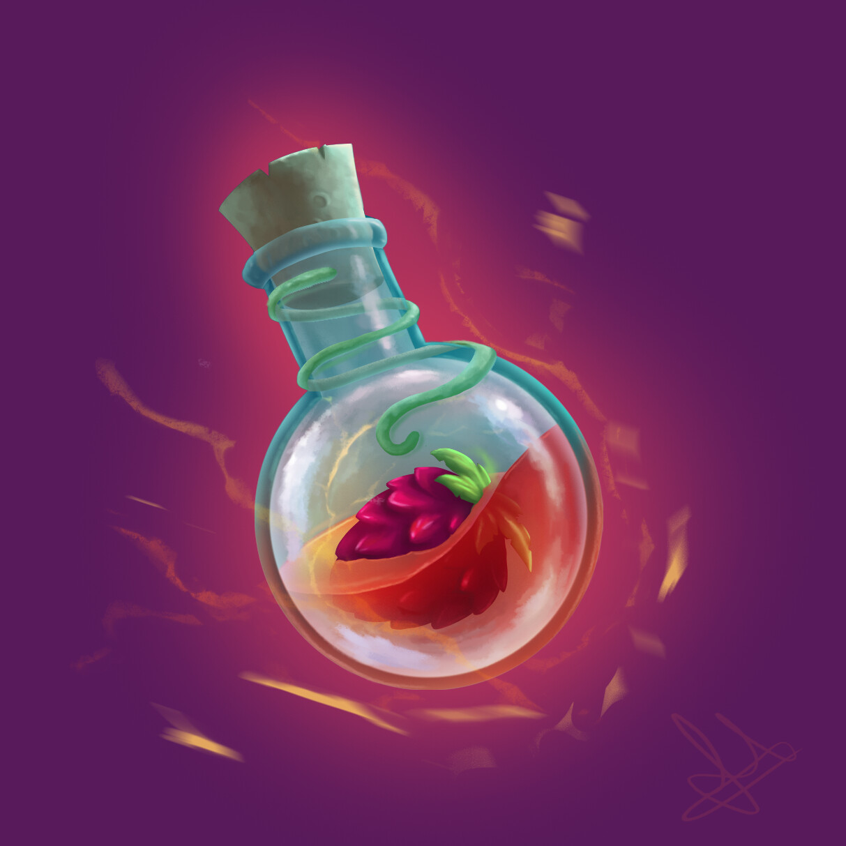 ArtStation - Health potion