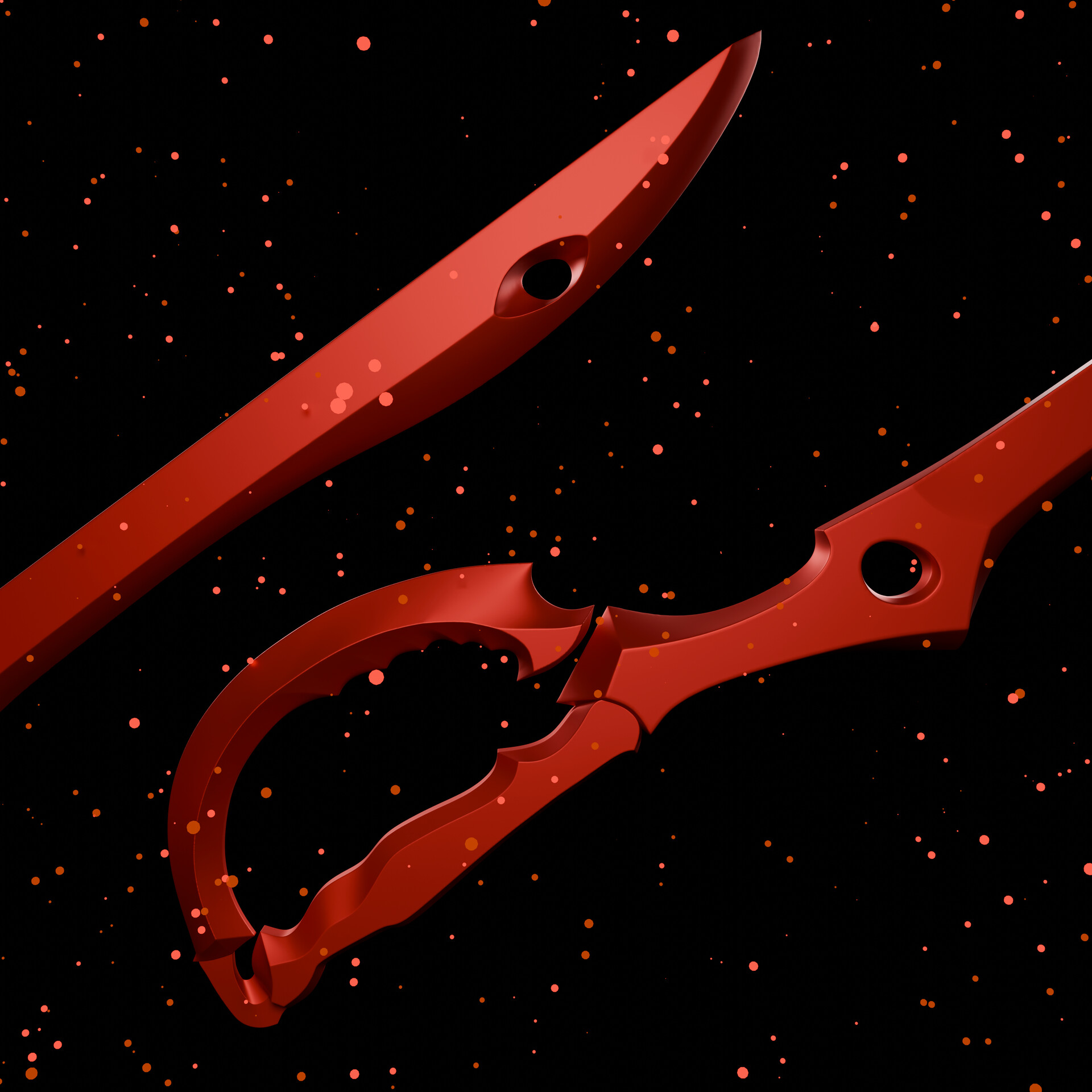 ArtStation - Ryuuko's Scissor Blade