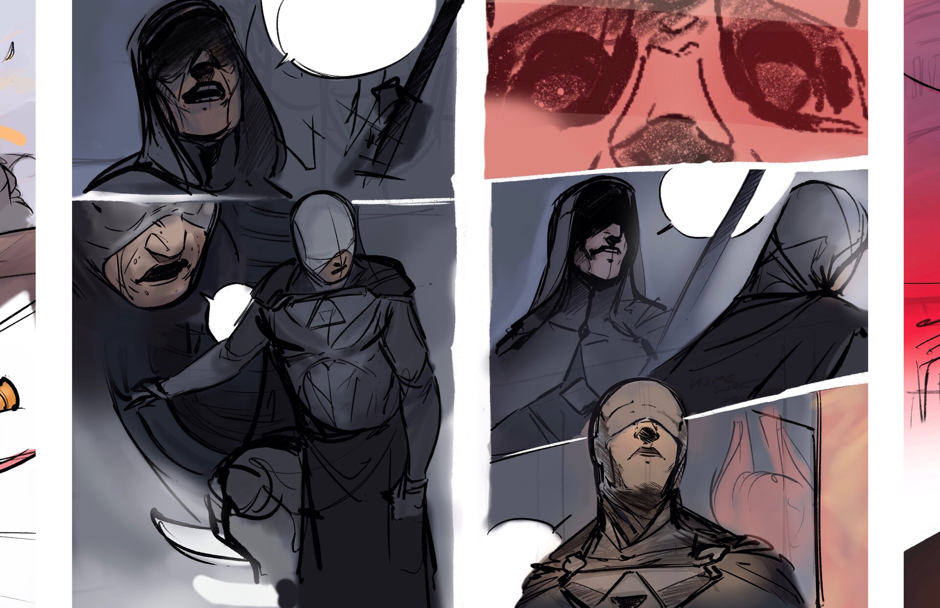 ArtStation - Comic Book WIP - Arrival