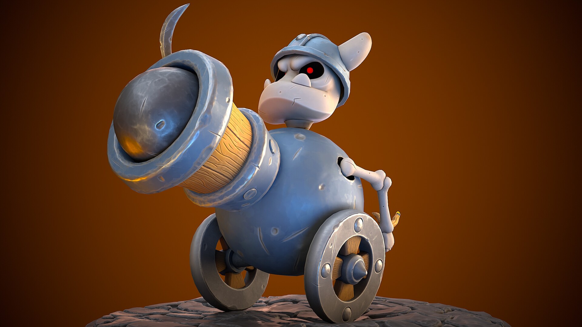 ArtStation - Skullfire Artillery