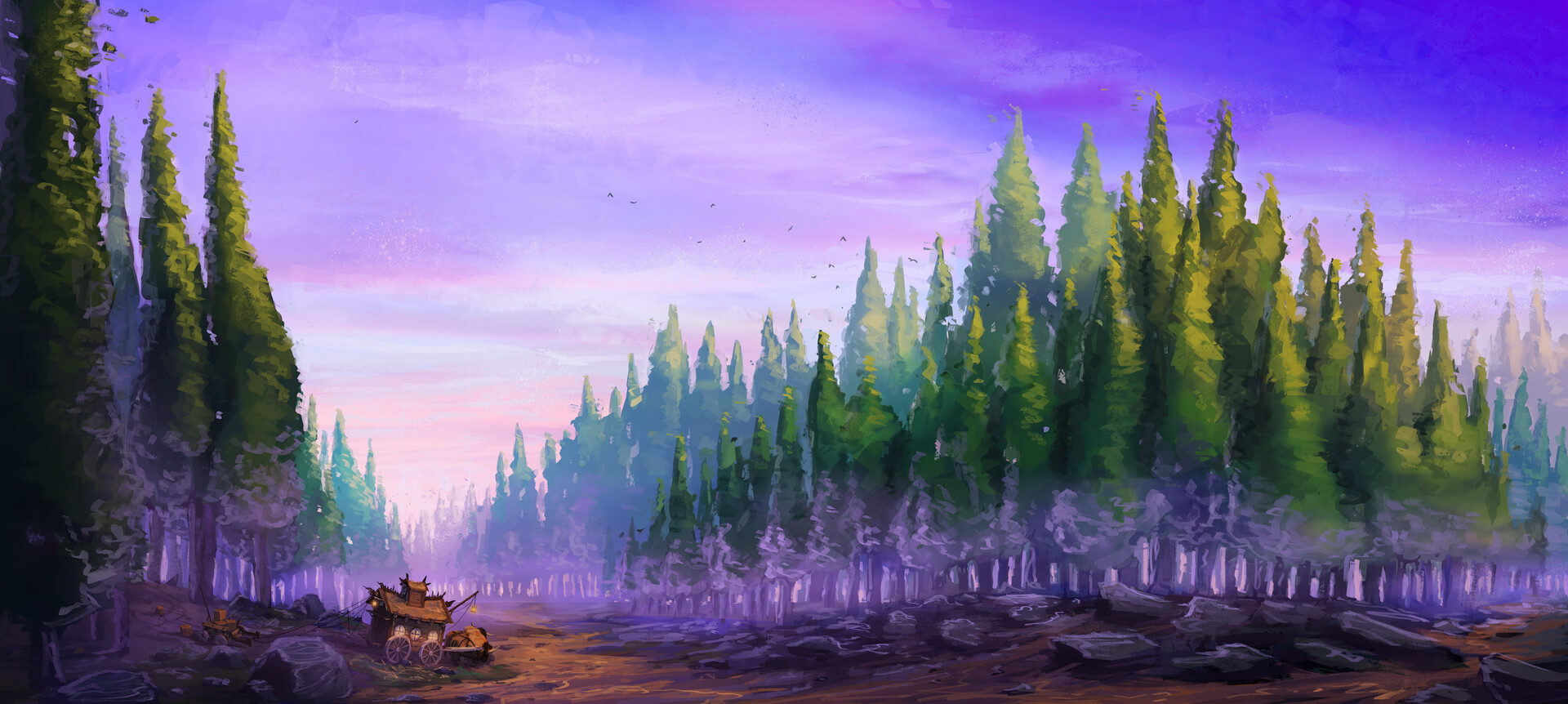 ArtStation - Magic Forest