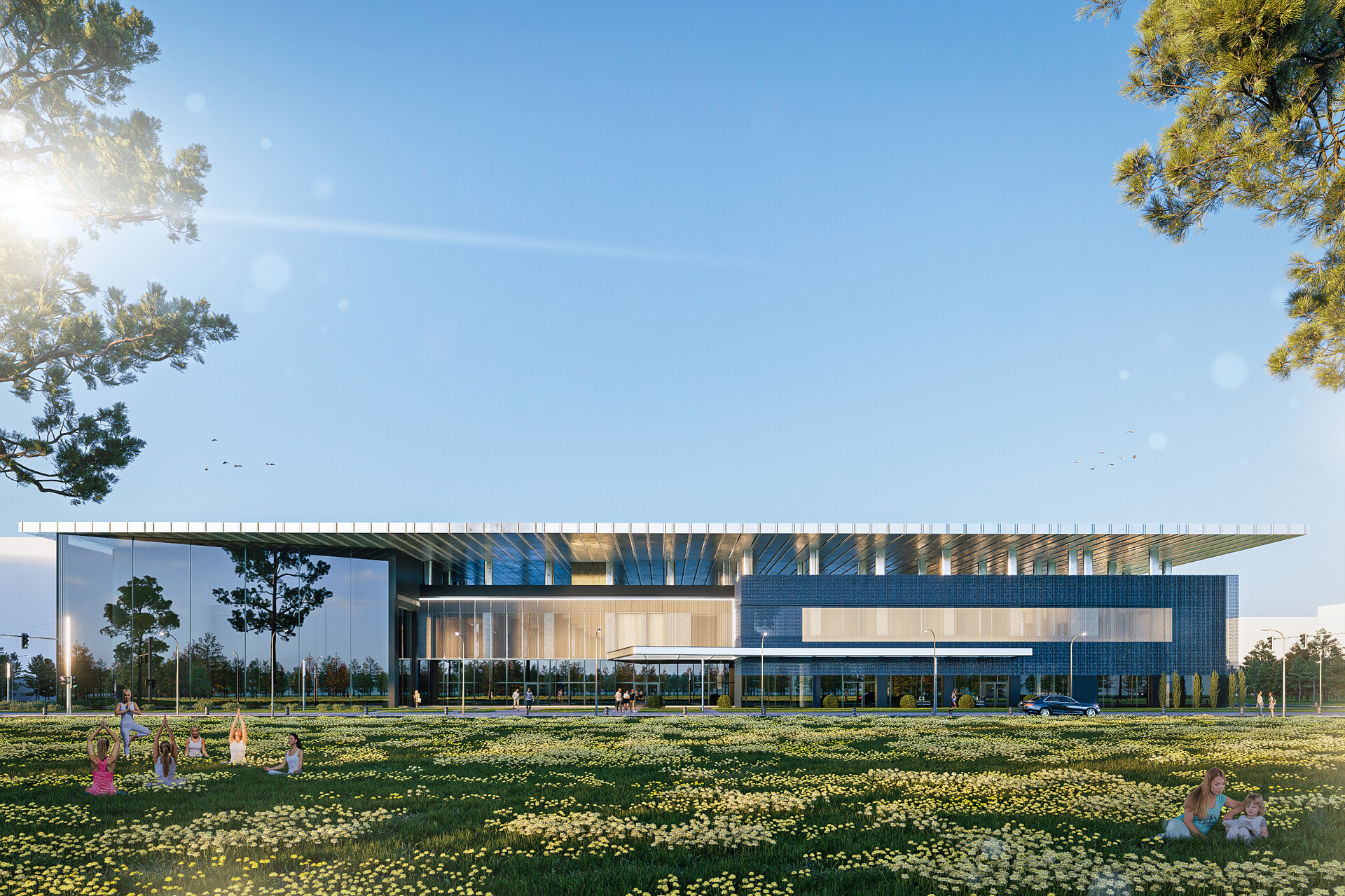 ArtStation - Sport center concept