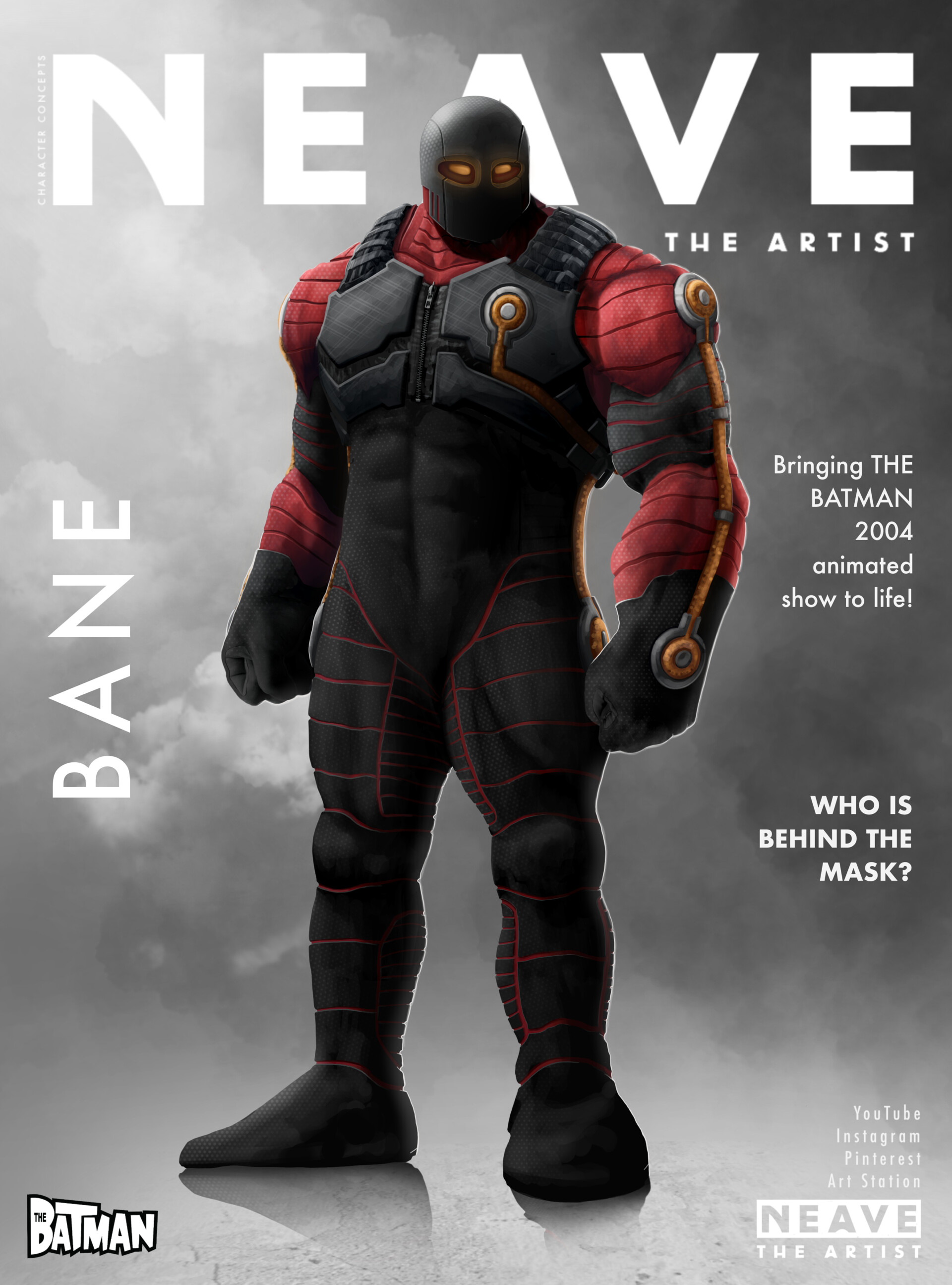ArtStation - Bane Concept from The Batman 2004