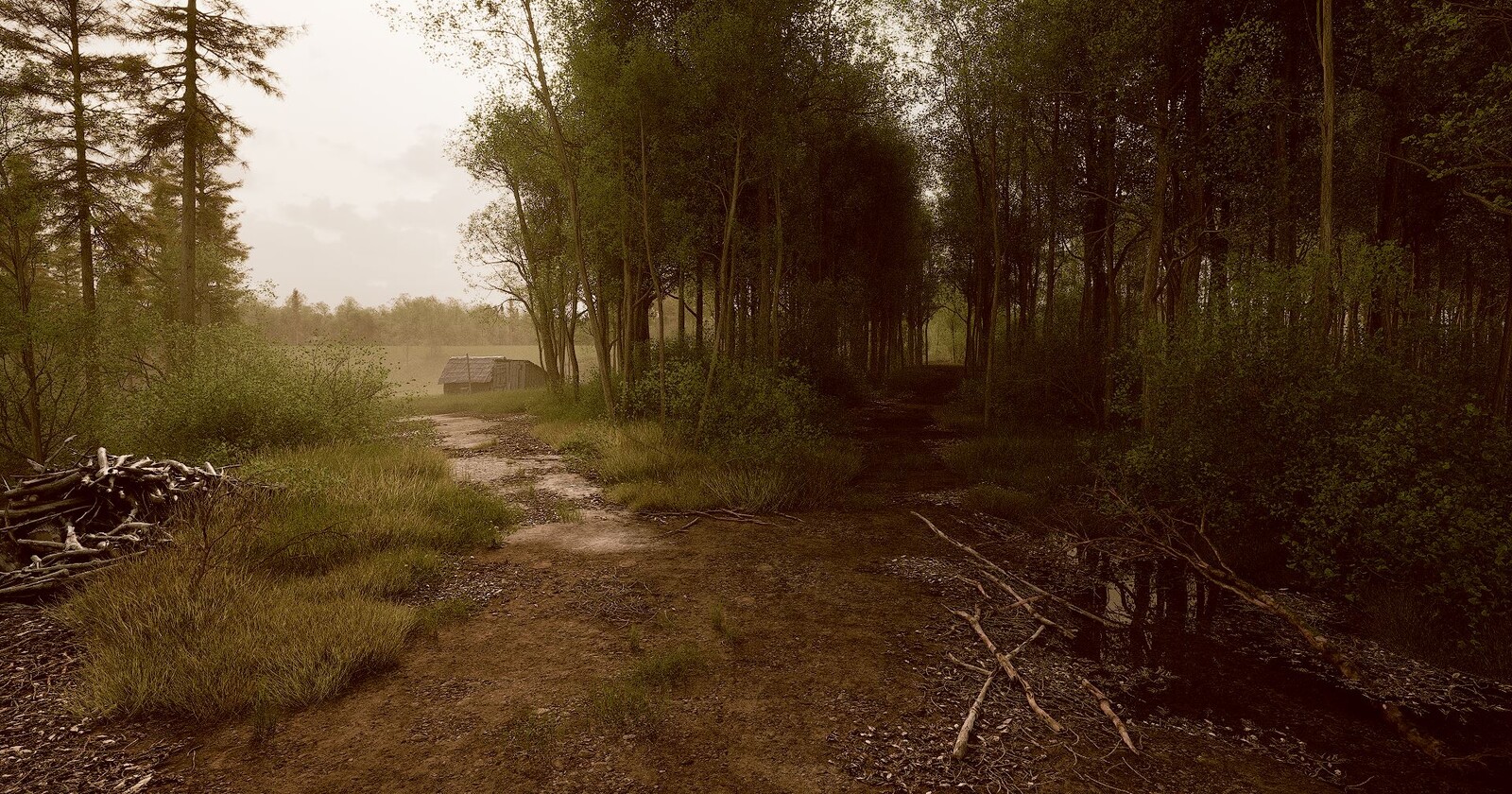 Nikjas Adam - Fork in the Road (UE5 Path Tracing)