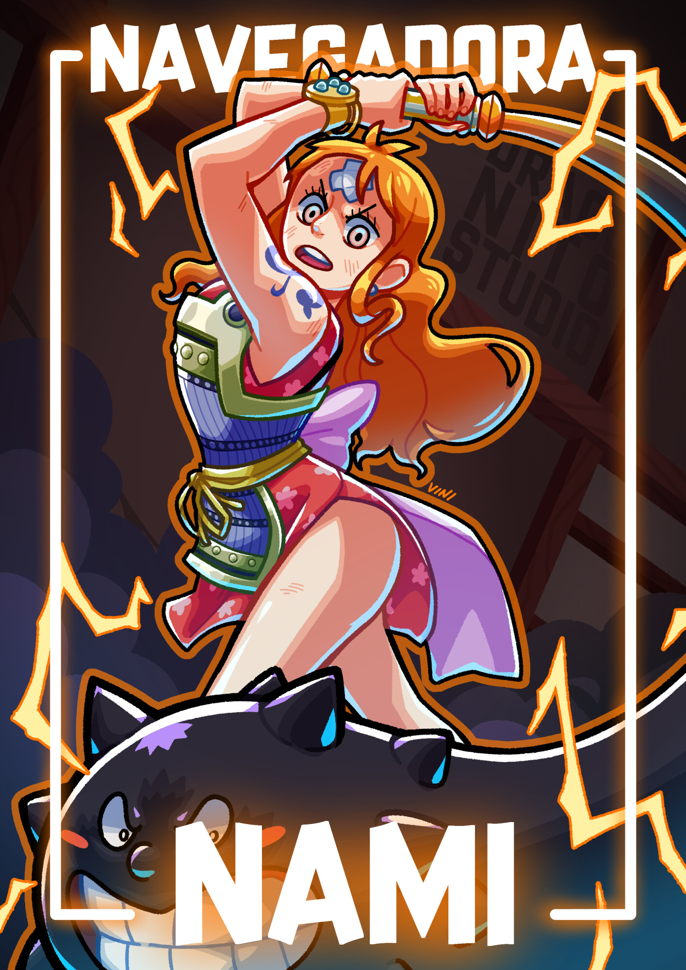 ArtStation - Nami - One Piece