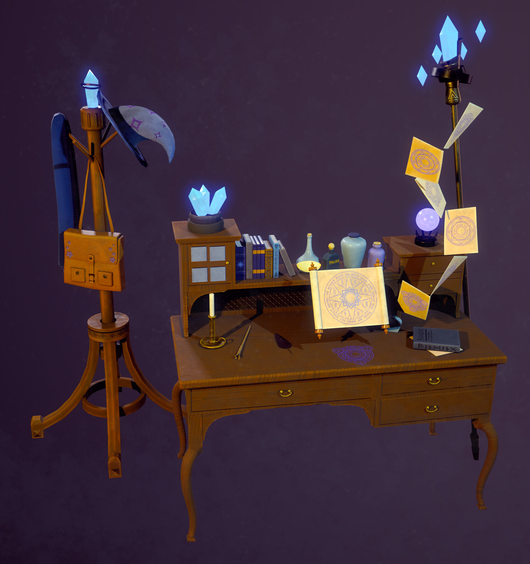 ArtStation - Wizard Study Session